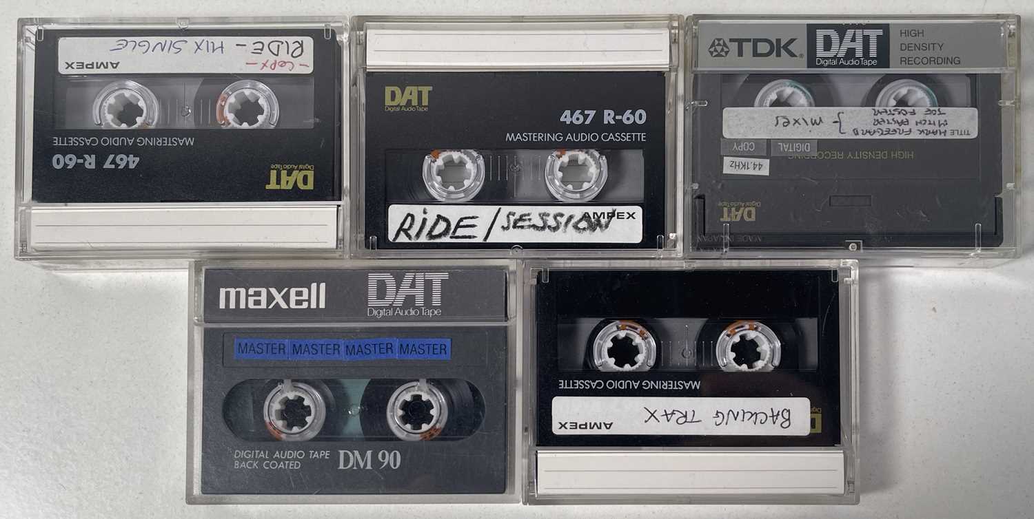 Lot 468 - RIDE - ORIGINAL STUDIO DEMO DAT TAPES.