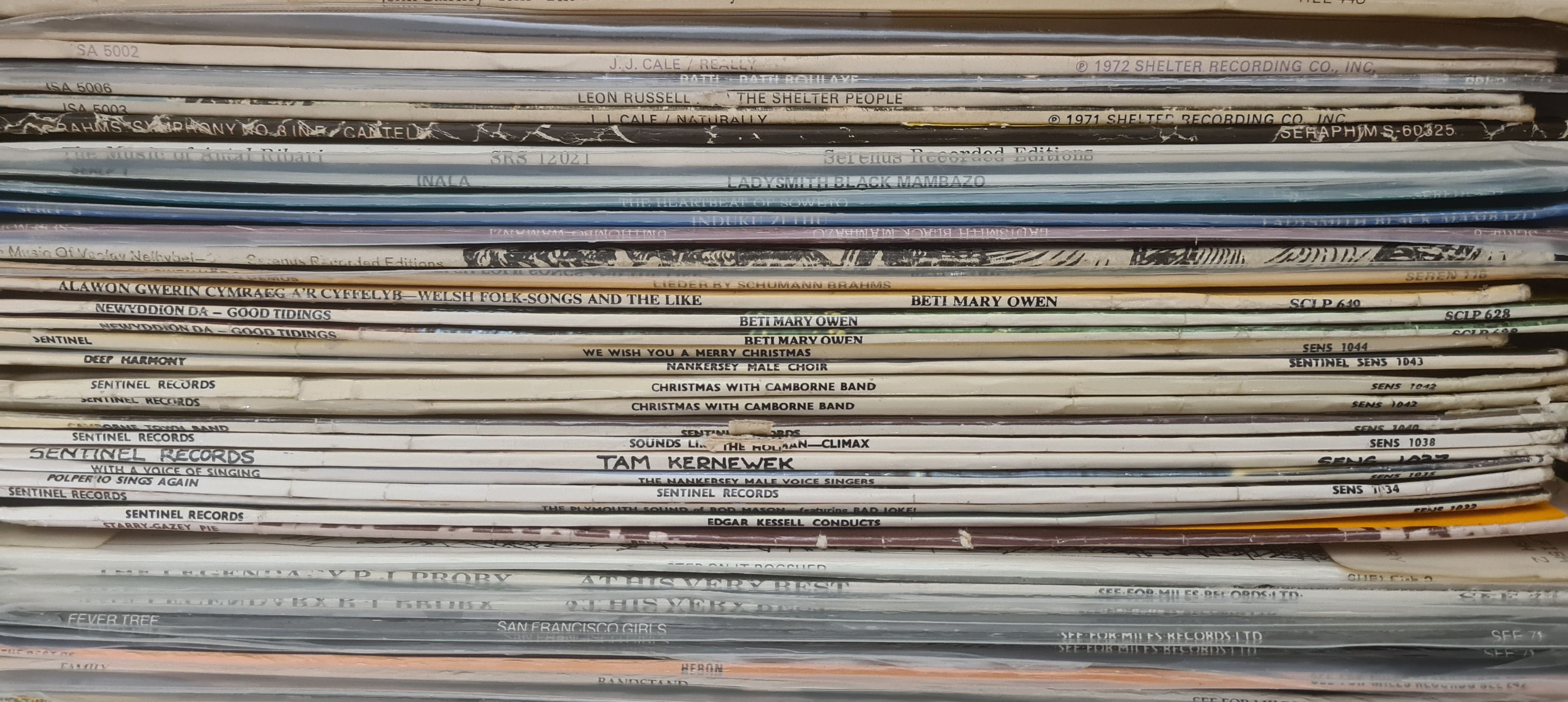Lot 194 - LP COLLECTION - LABEL RUNS - 'S' LABELS