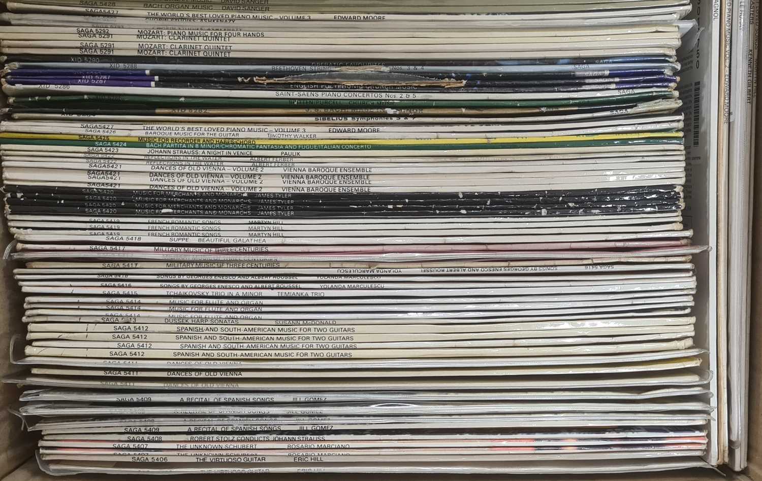 Lot 250 - S LABELS - LP COLLECTION (SAGA/ SAFARI)