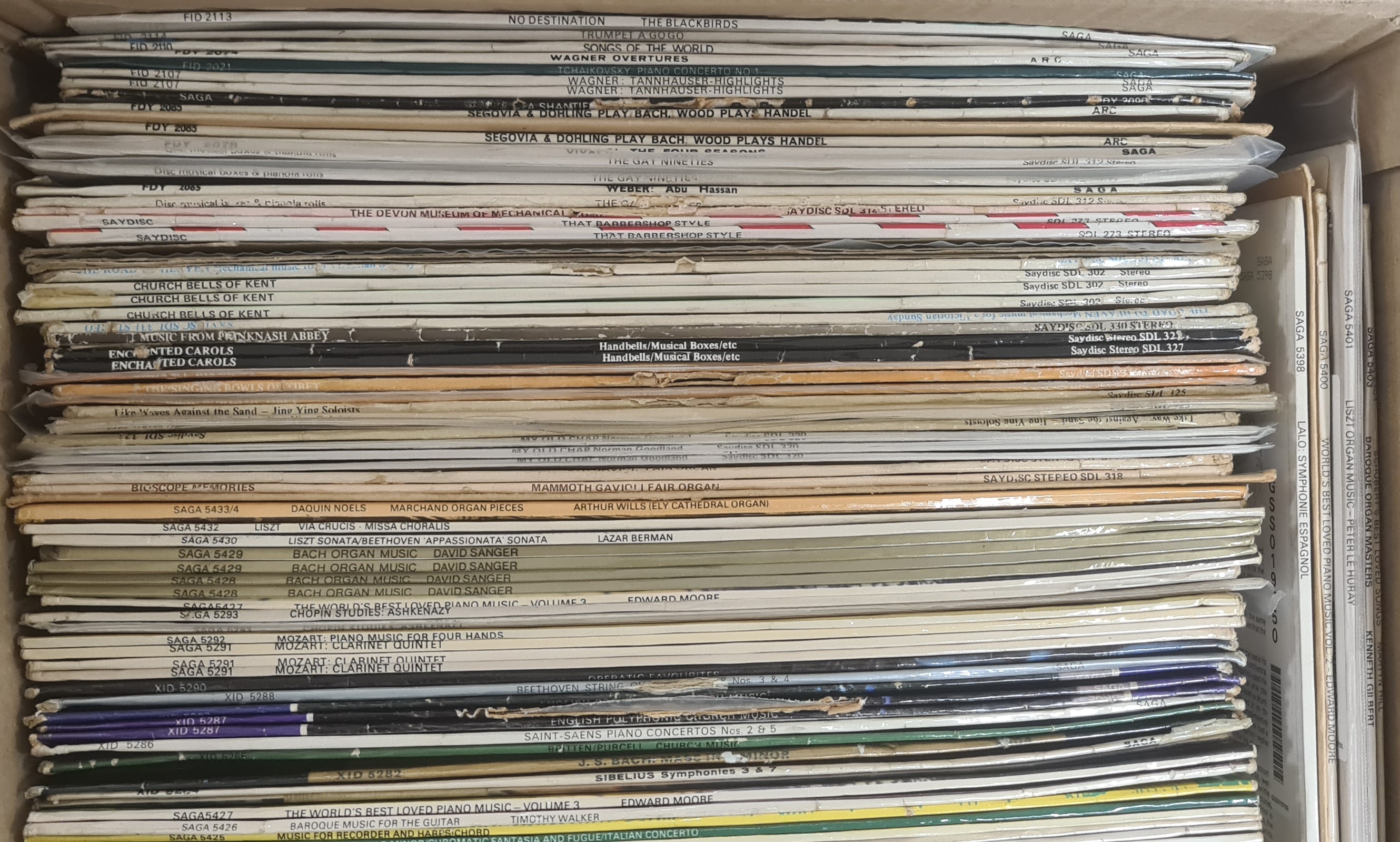 Lot 250 - S LABELS - LP COLLECTION (SAGA/ SAFARI)