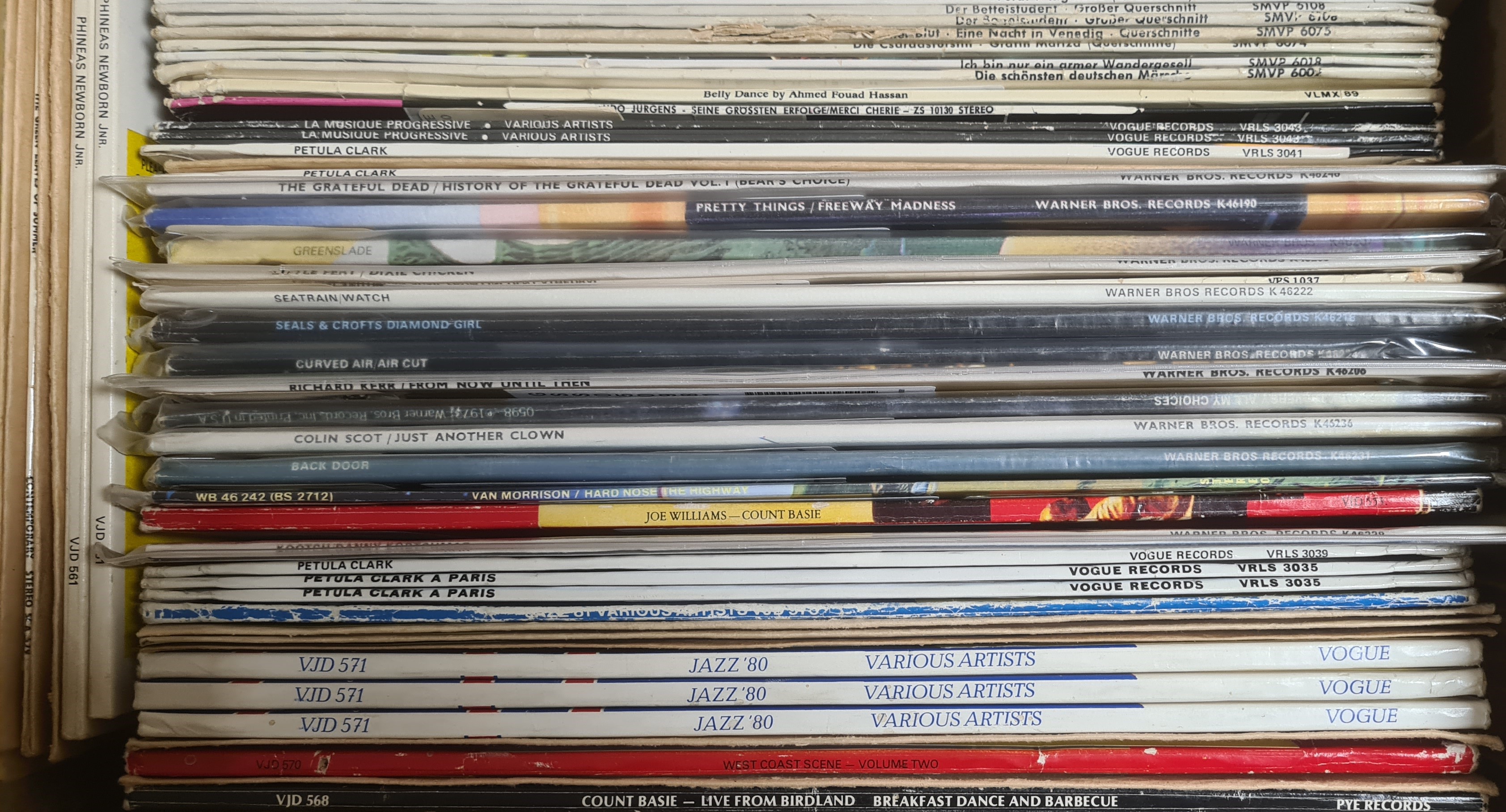 Lot 264 - V & W LABELS - LP COLLECTION (WARNER/ VOGUE/