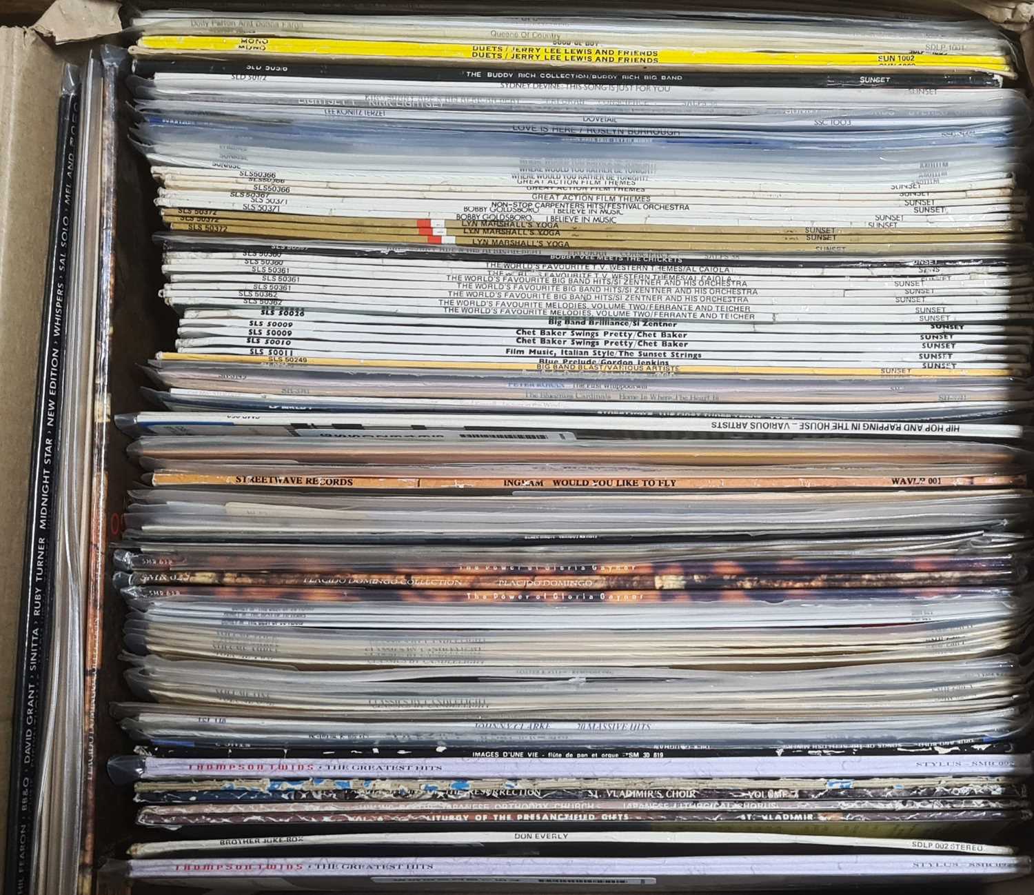 Lot 266 - S LABELS - LP COLLECTION (STYLUS/ SUNSET/
