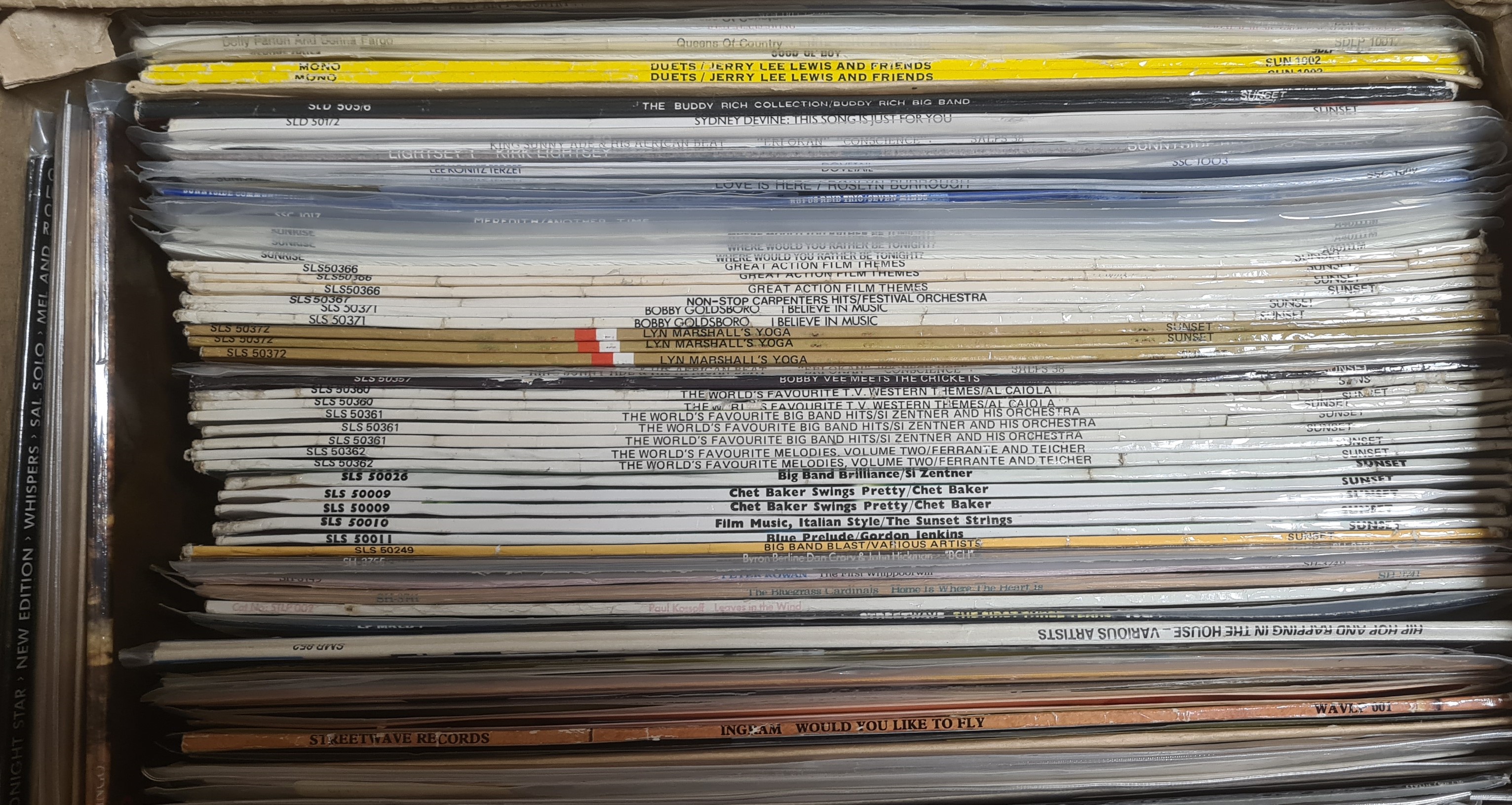 Lot 266 - S LABELS - LP COLLECTION (STYLUS/ SUNSET/