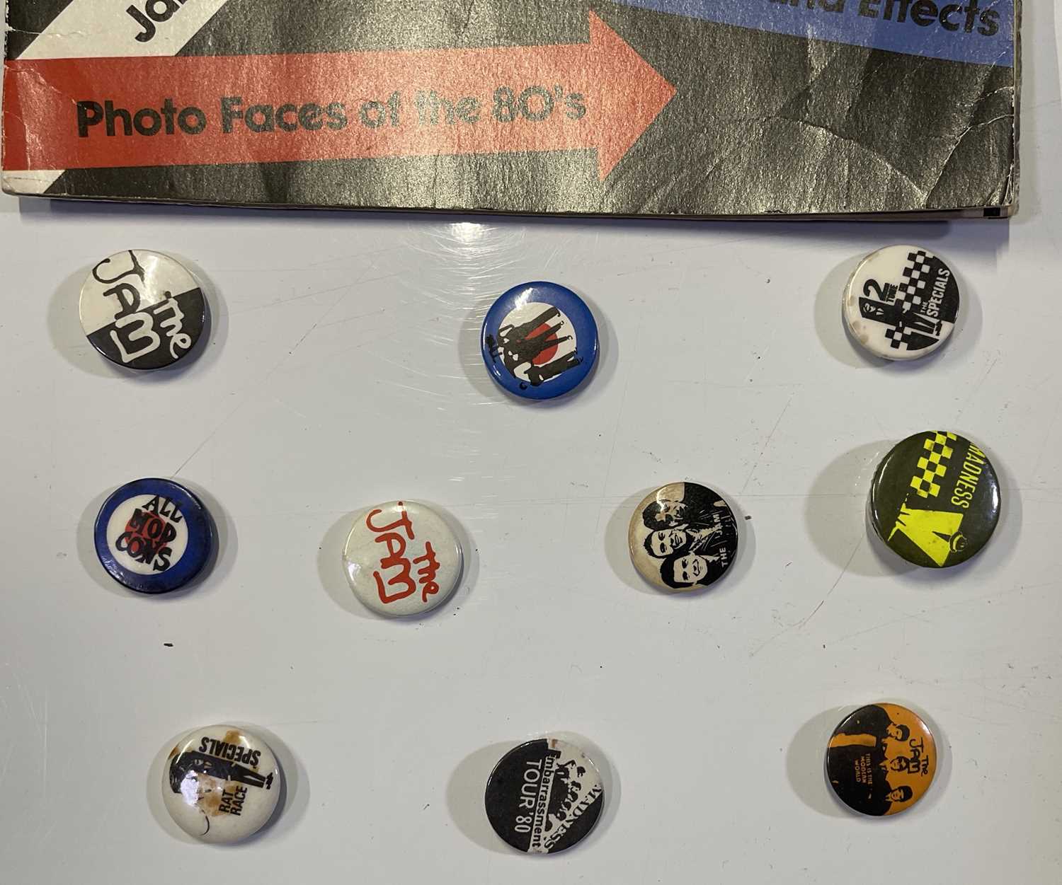 Lot 421 - THE JAM / 2 TONE ETC - POSTER / TICKETS