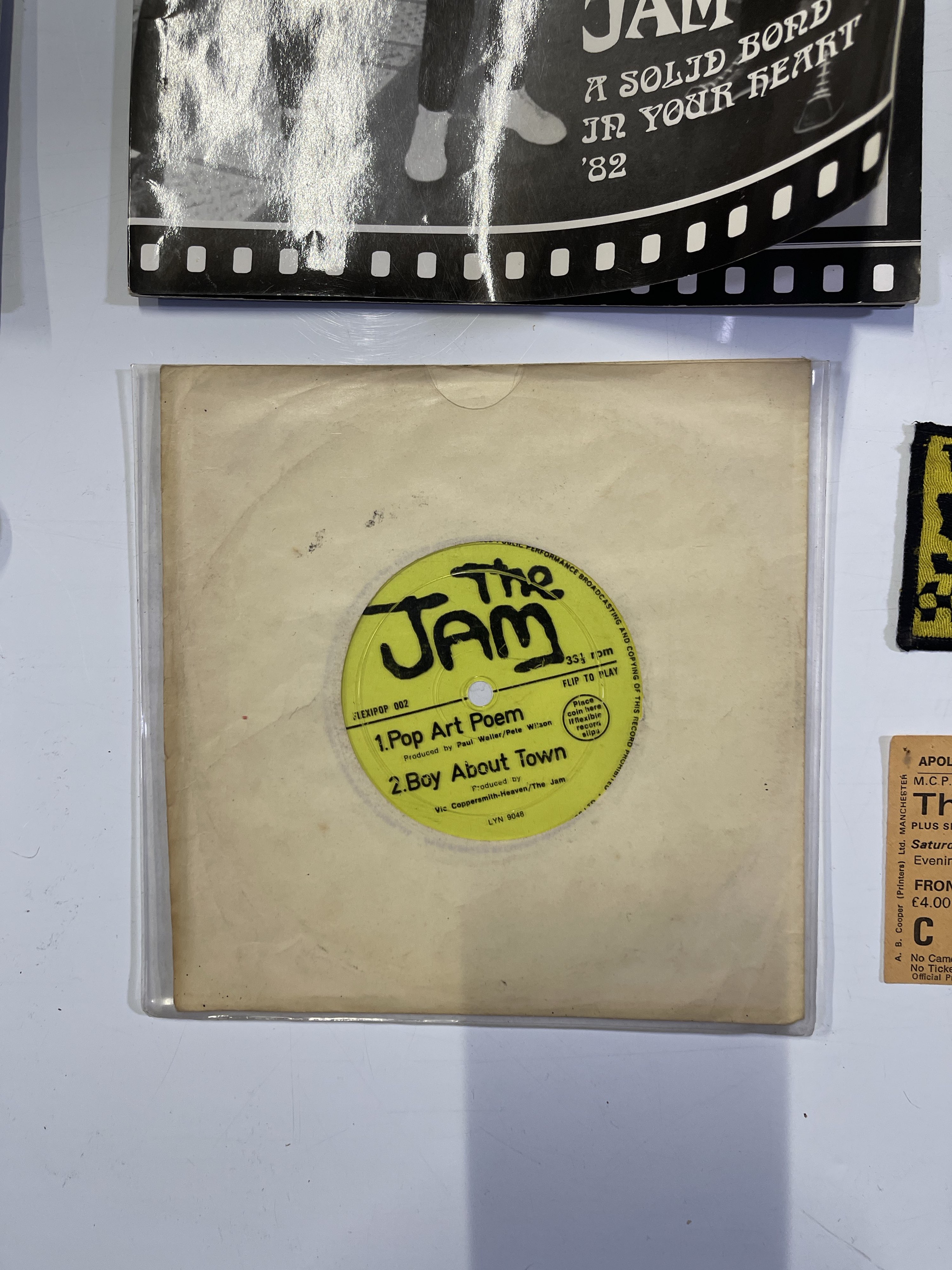 Lot 421 - THE JAM / 2 TONE ETC - POSTER / TICKETS