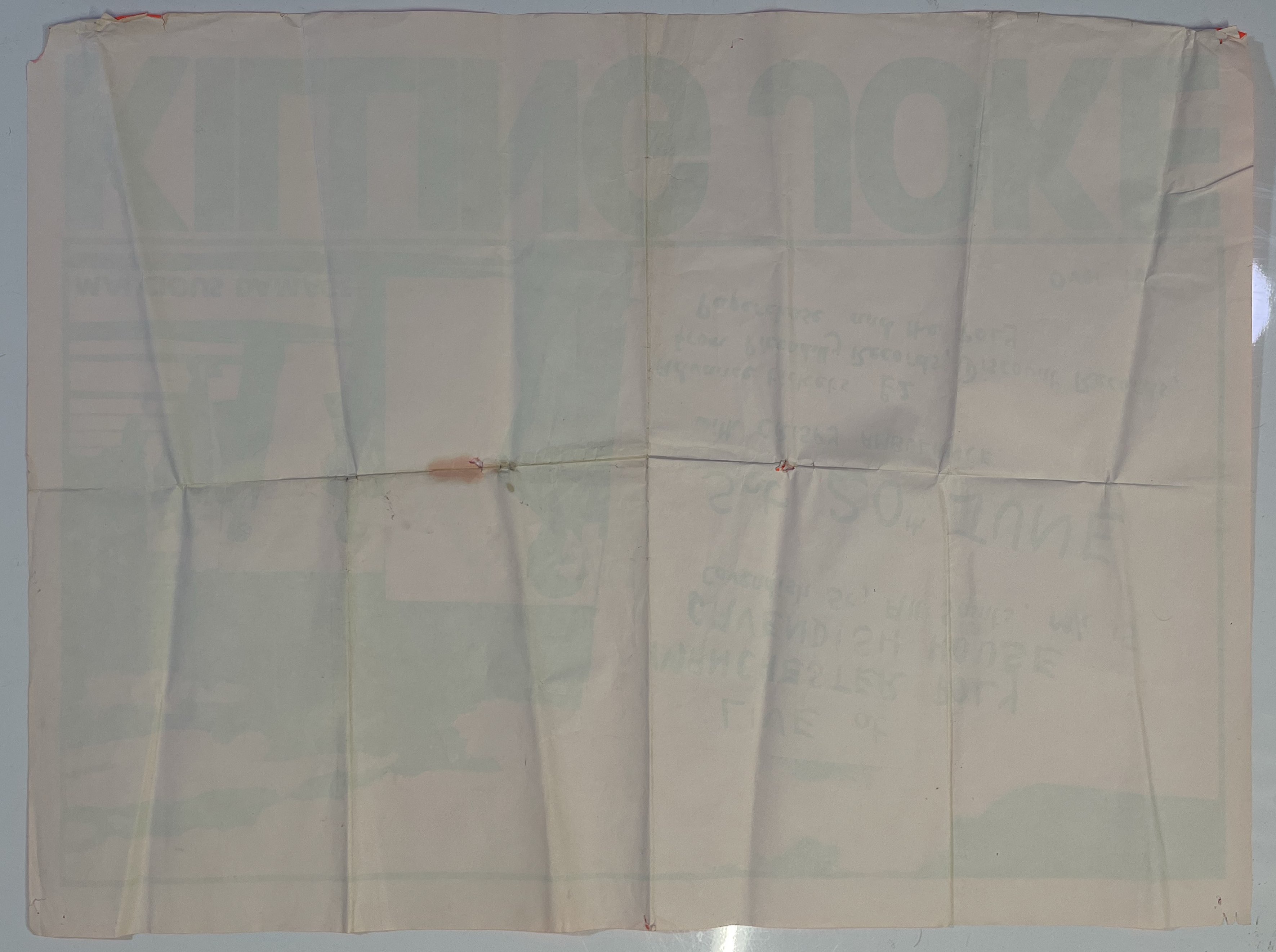 Lot 156 - KILLING JOKE - ORIGINAL 1981 MANCHESTER