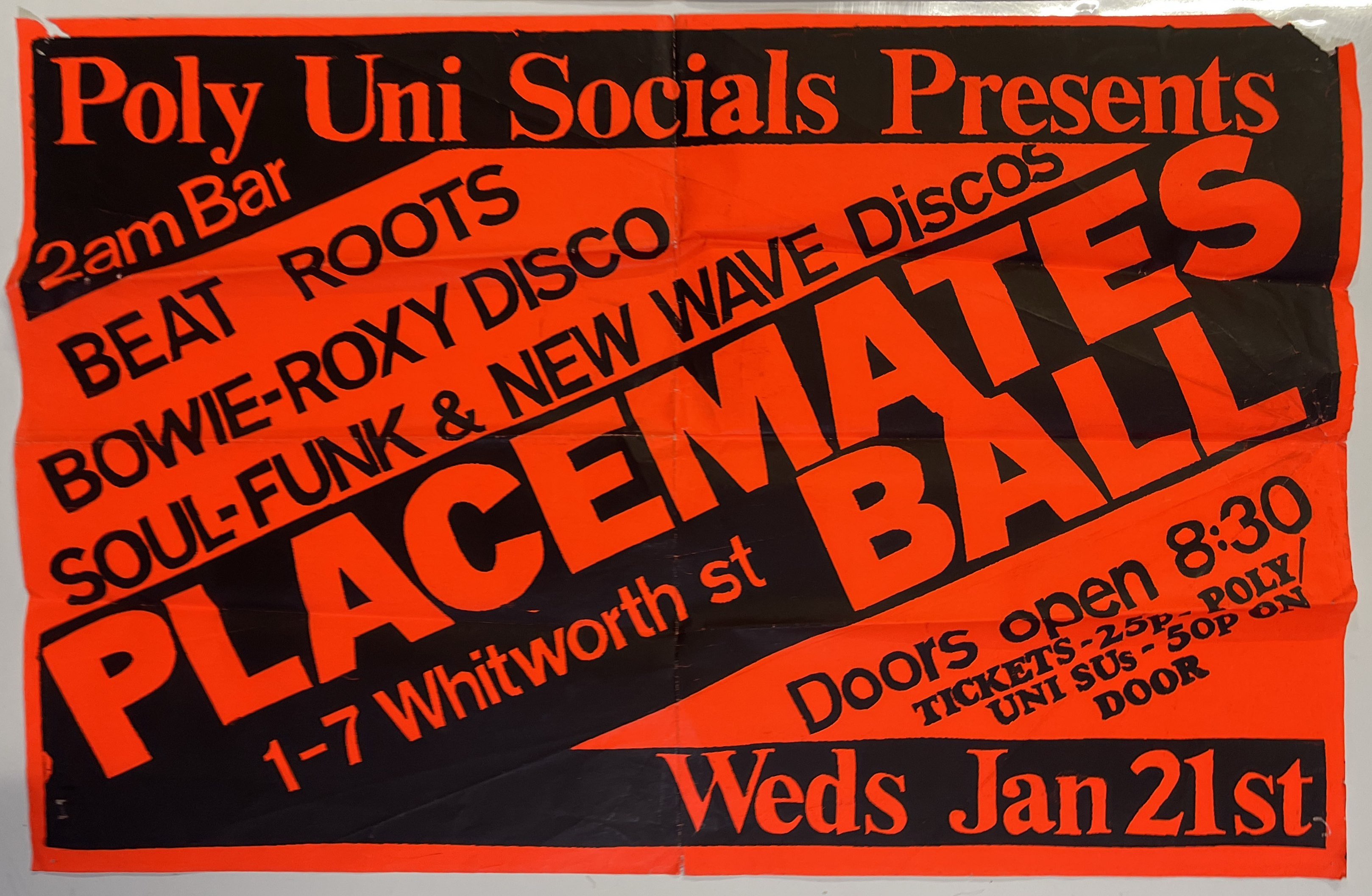 Lot 159 - MANCHESTER POSTERS C EARLY 1980S INC THE