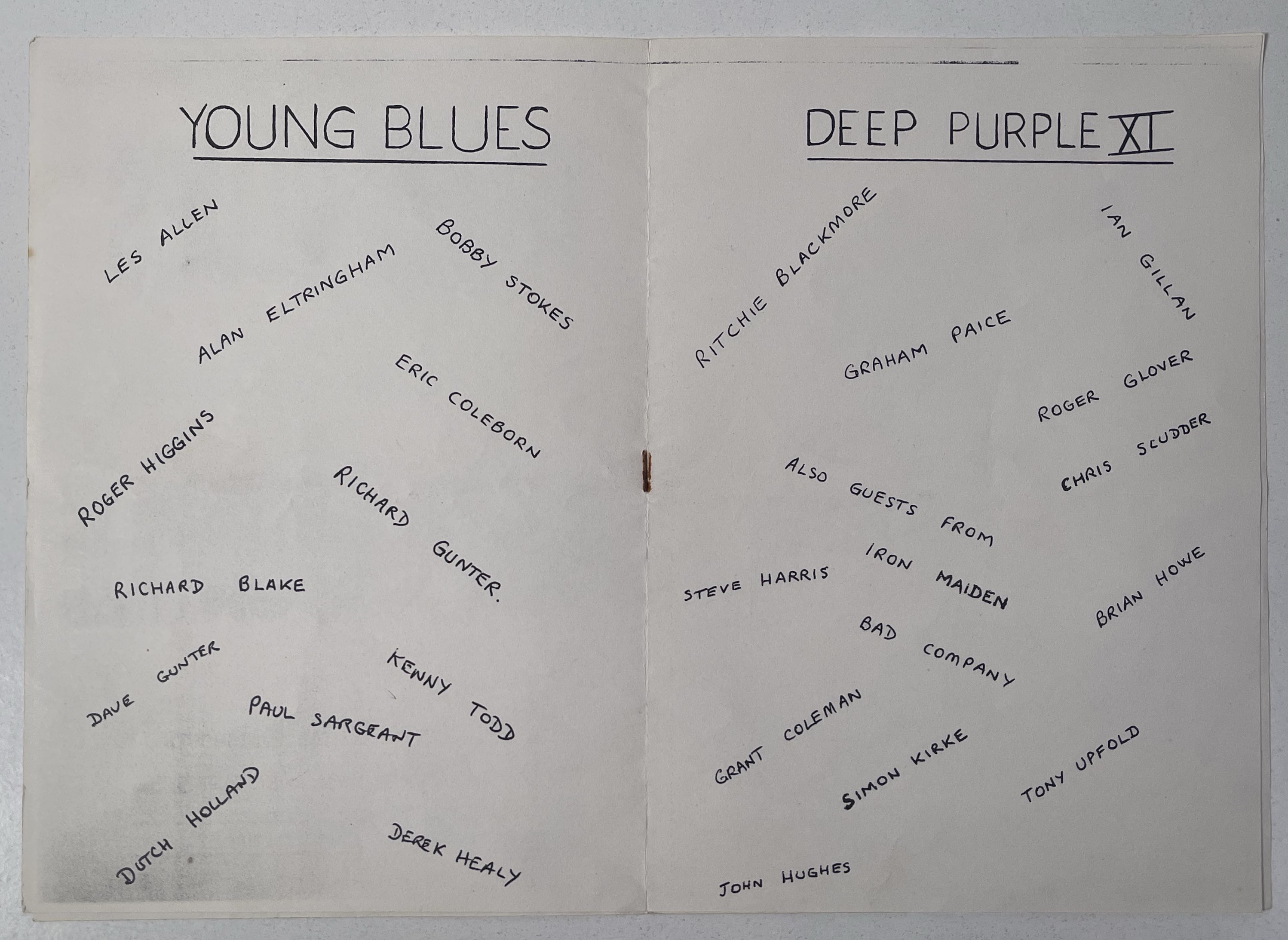 Lot 211 - DEEP PURPLE - FULLY SIGNED 1988 FOOTBALL