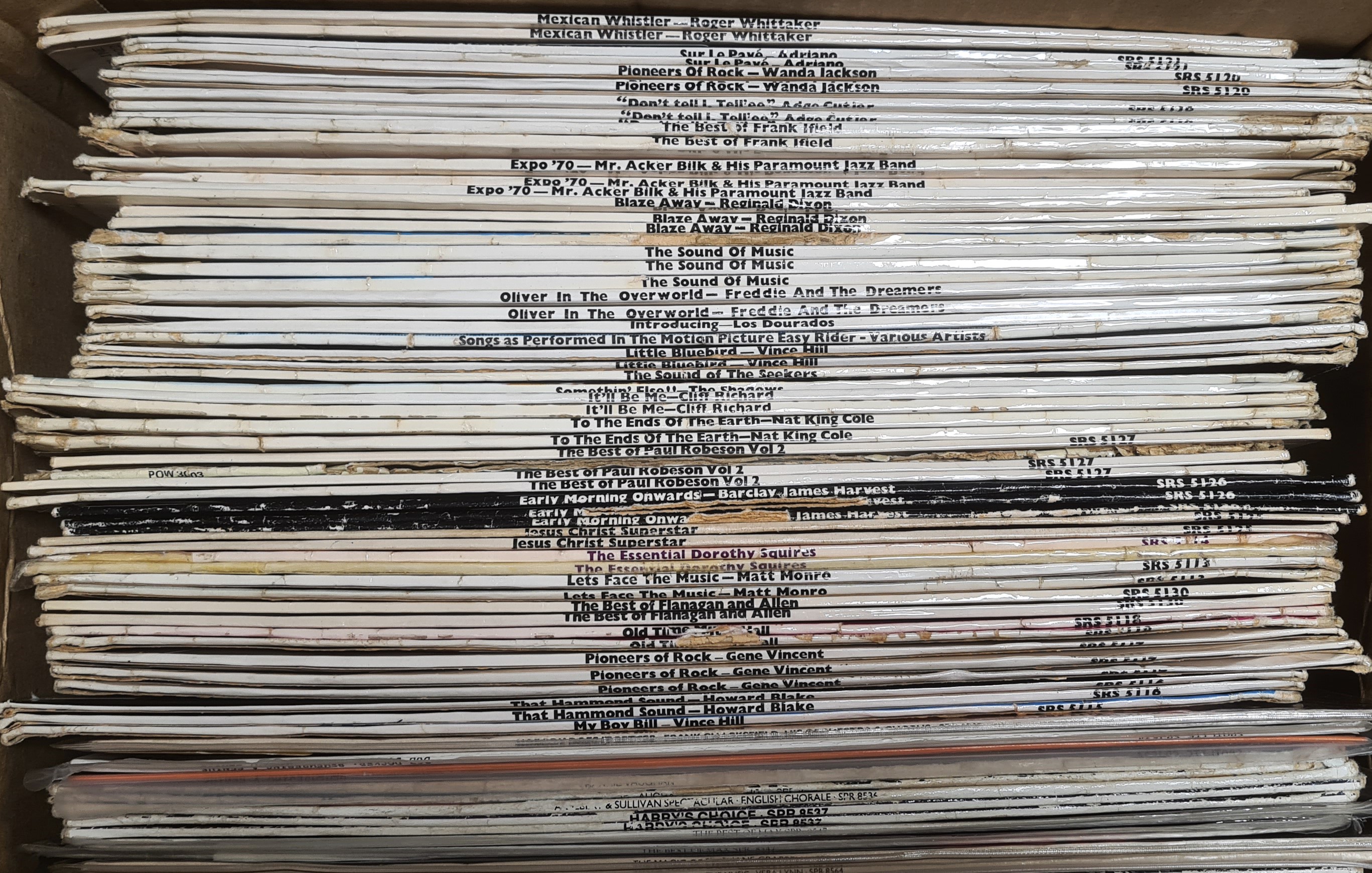 Lot 353 - S LABELS - LP COLLECTION (STARLINE/ SOS/