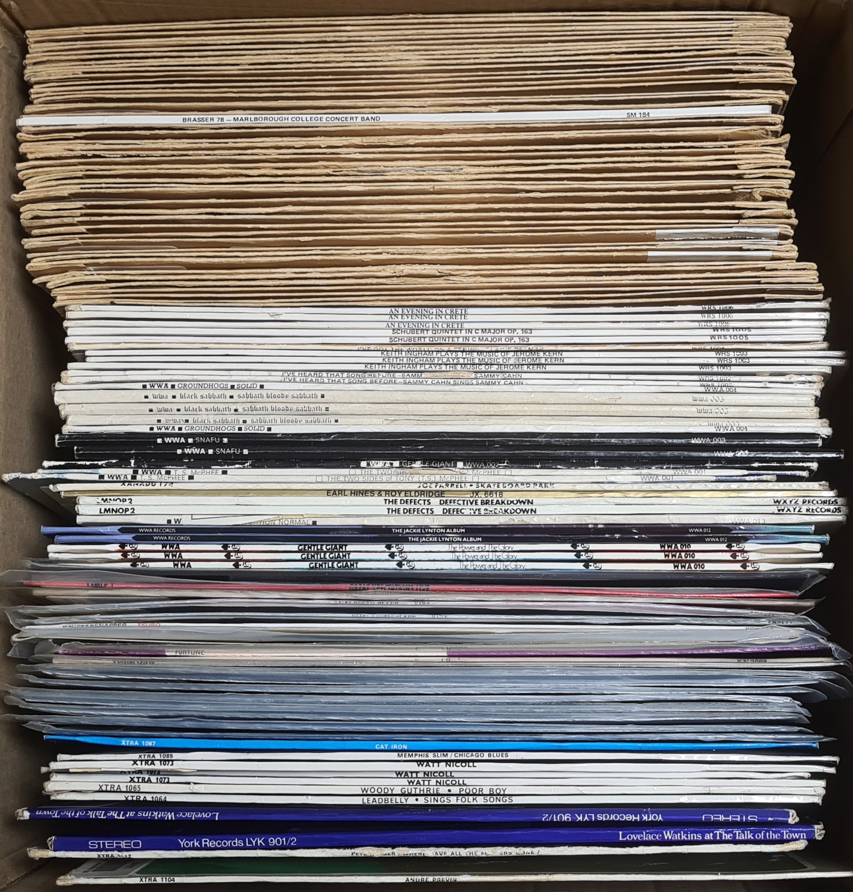 Lot 364 - W & Y LABELS - LP COLLECTION (YORK/ WWA/