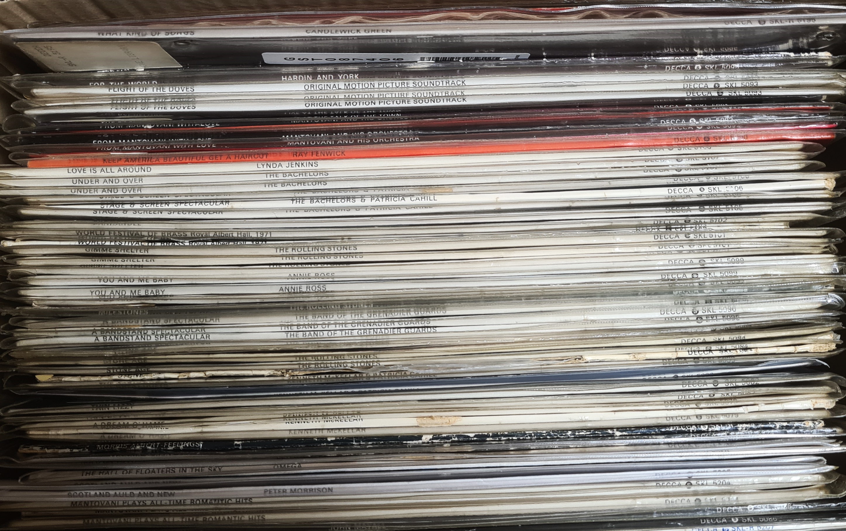 Lot 379 - LP COLLECTION - LABEL RUNS - COLUMBIA/DECCA