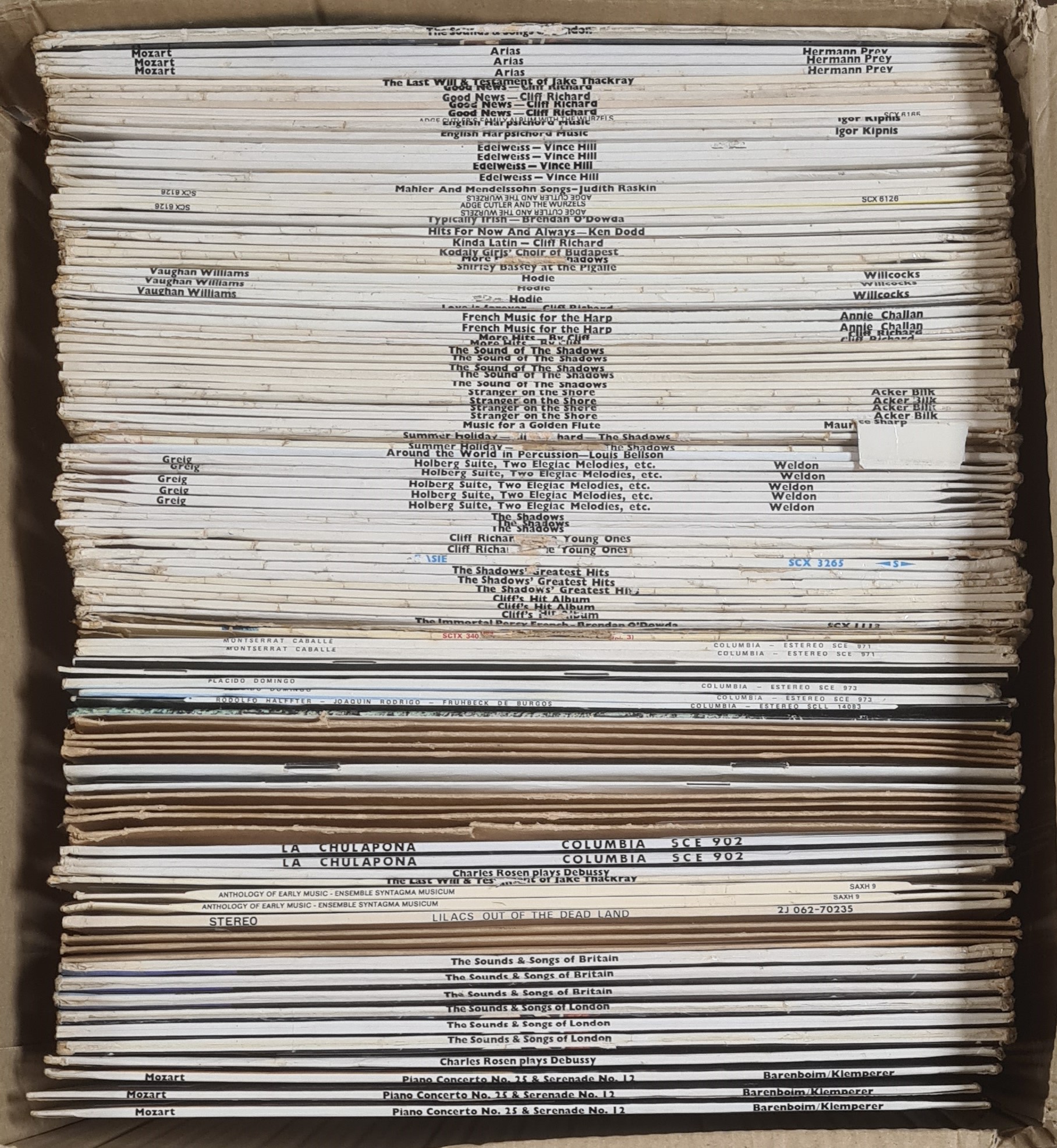 Lot 379 - LP COLLECTION - LABEL RUNS - COLUMBIA/DECCA