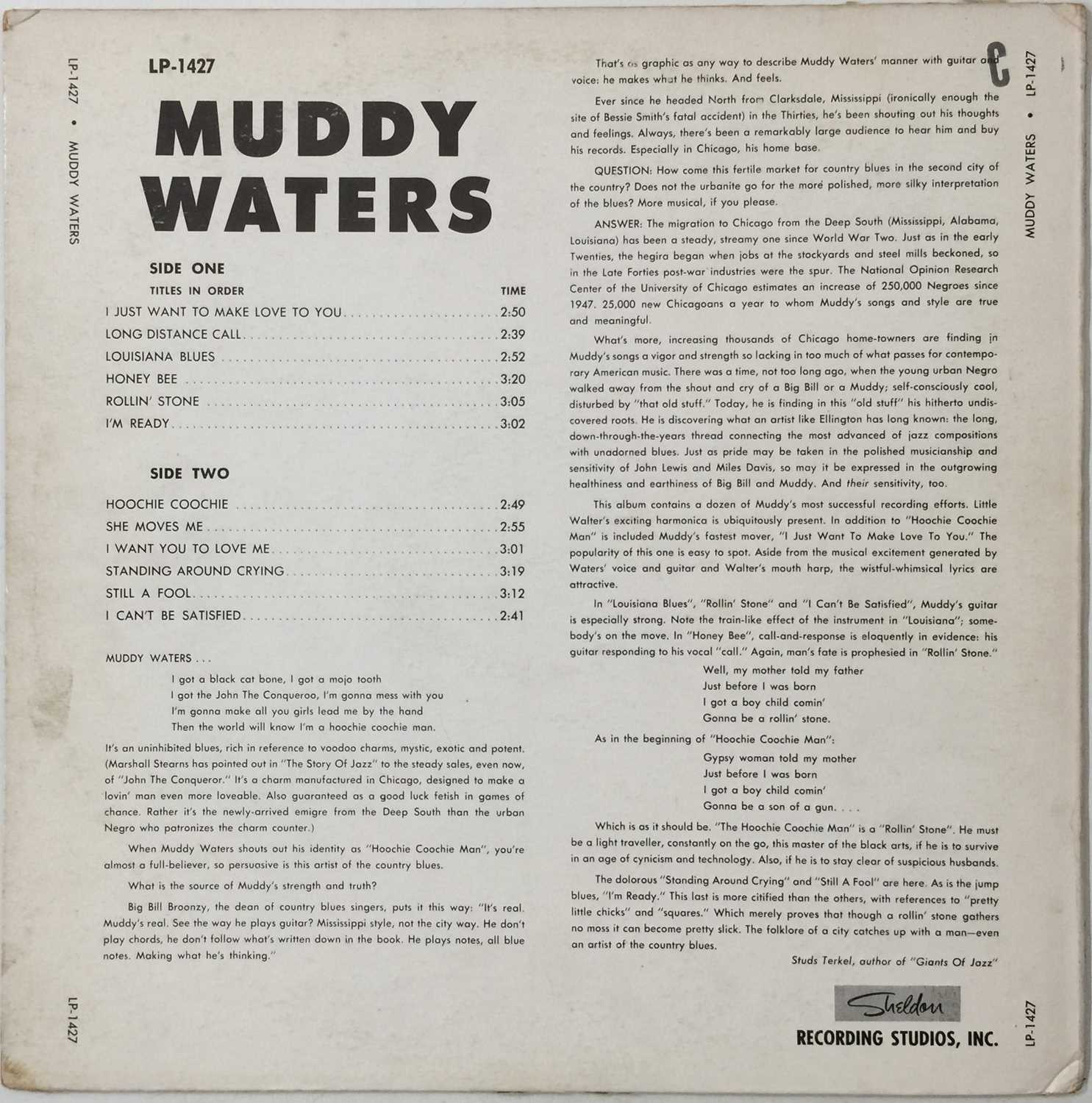 Lot 159 - MUDDY WATERS - THE BEST OF MUDDY WATERS LP