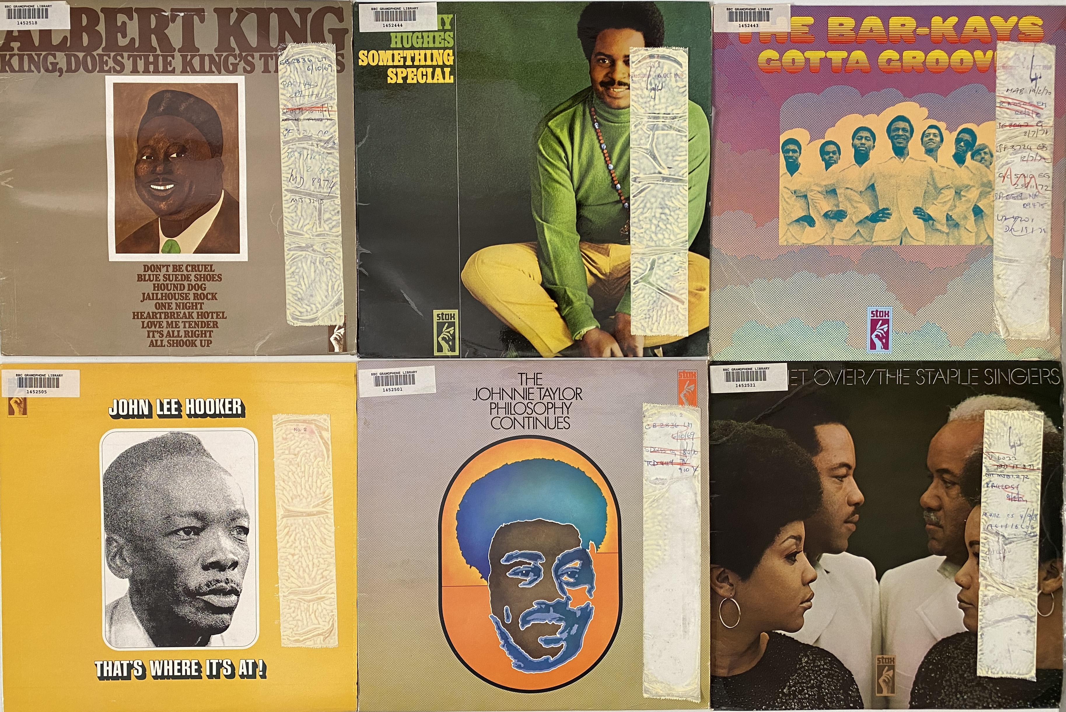 Lot 31 - STAX - SOUL LP PACK