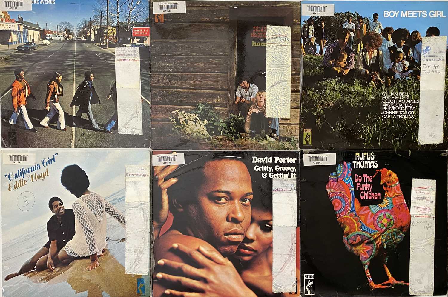 Lot 31 - STAX - SOUL LP PACK