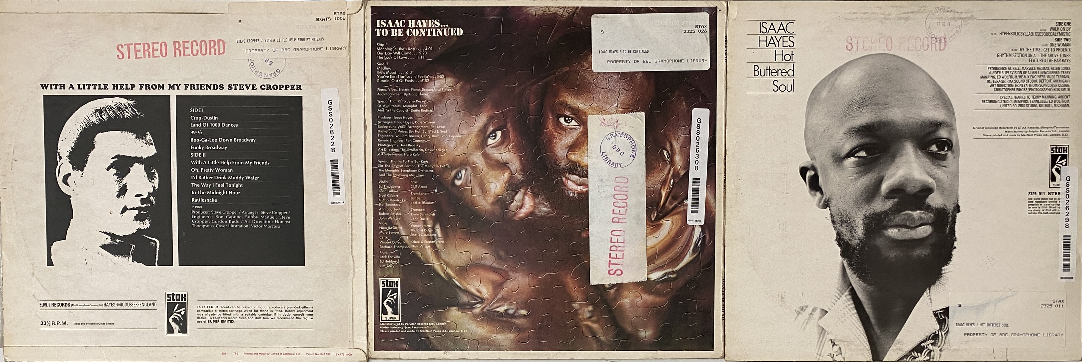 Lot 31 - STAX - SOUL LP PACK