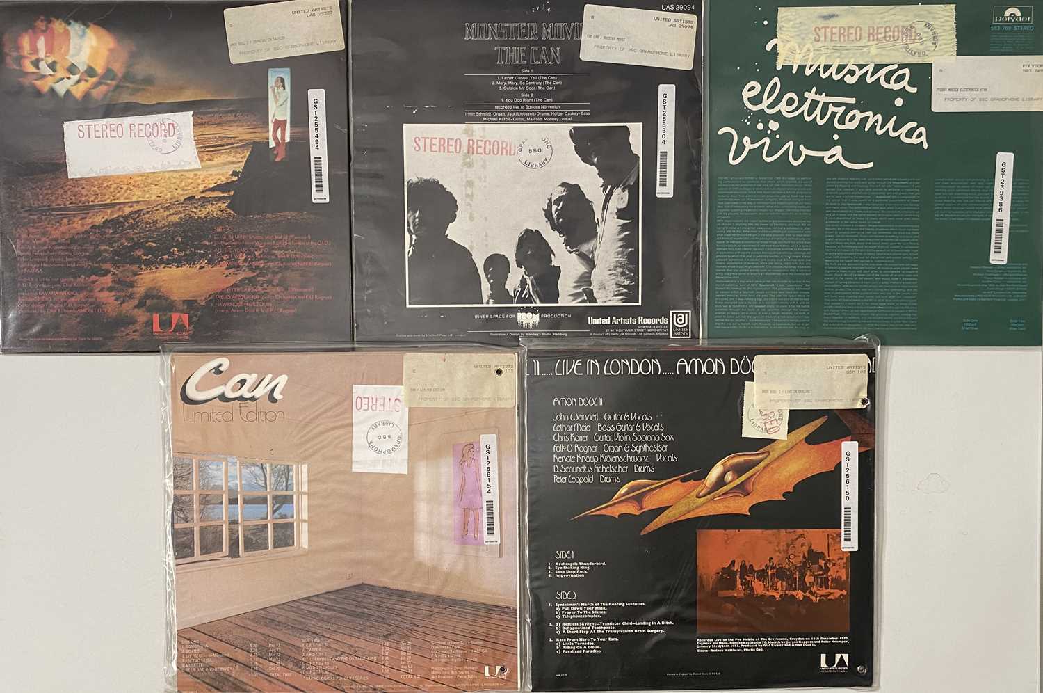 Lot 435 - ELECTRONIC/KRAUT ROCK - LP RARITIES