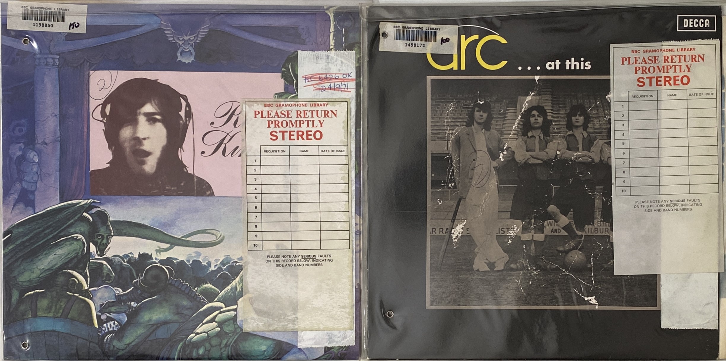 Lot 34 - ARC/REG KING - LP RARITIES