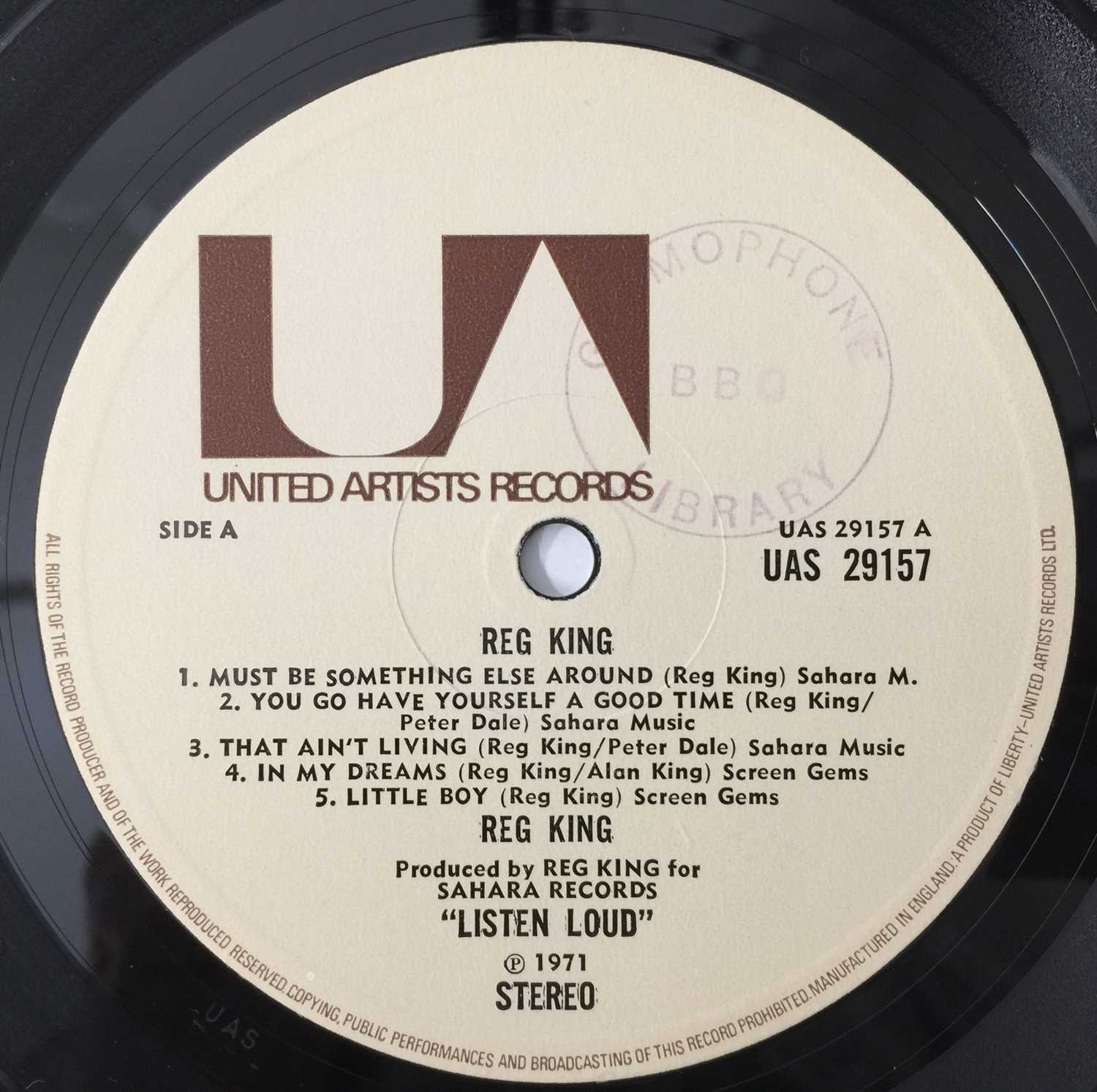 Lot 34 - ARC/REG KING - LP RARITIES