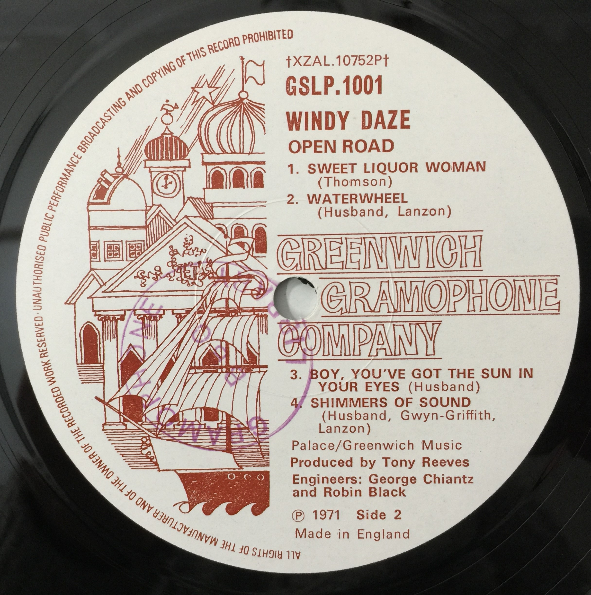 Lot 389 - GREENWICH GRAMOPHONE COMPANY - LP RARITIES
