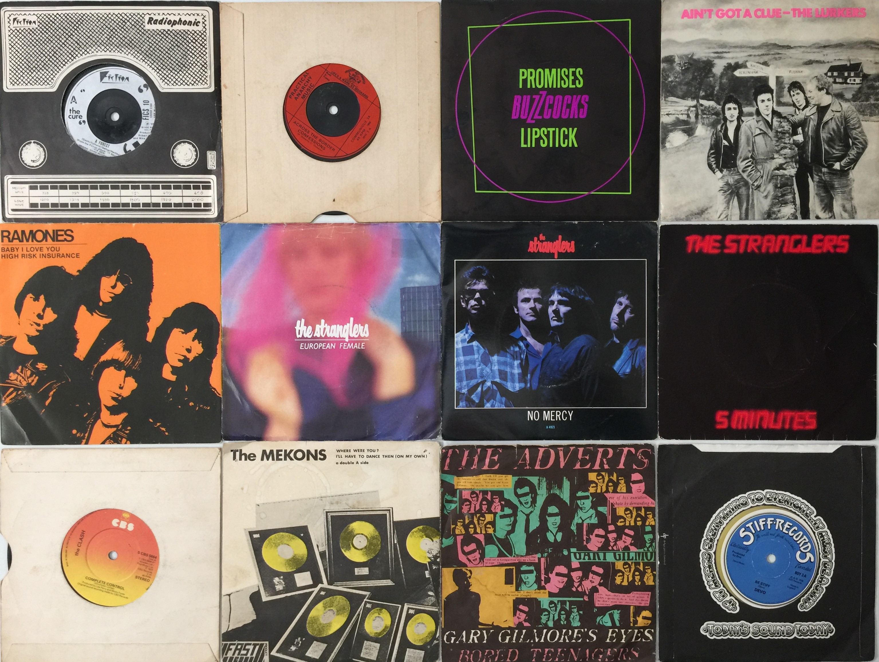 Lot 619 - PUNK & WAVE - 7"/ LP COLLECTION
