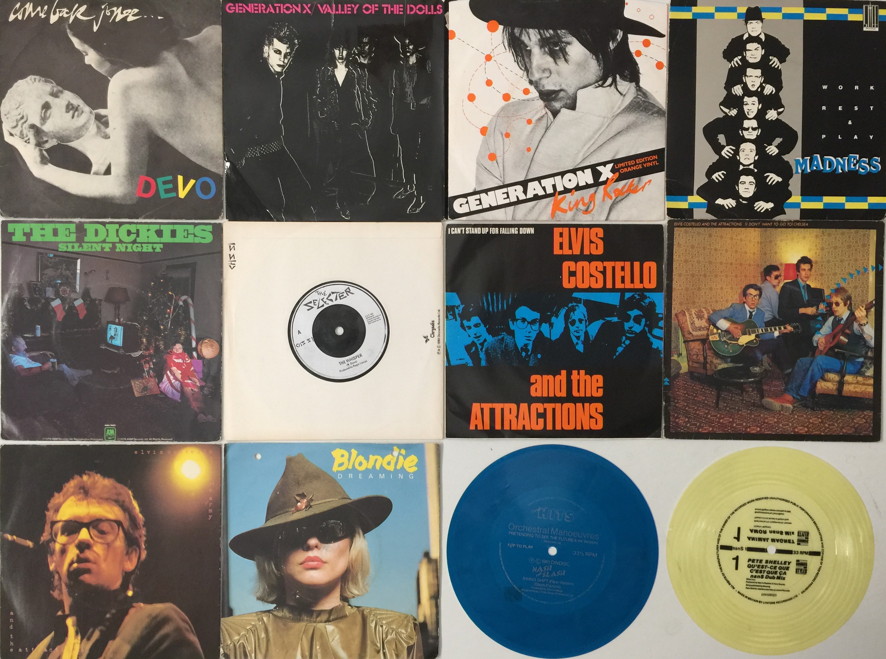 Lot 619 - PUNK & WAVE - 7"/ LP COLLECTION