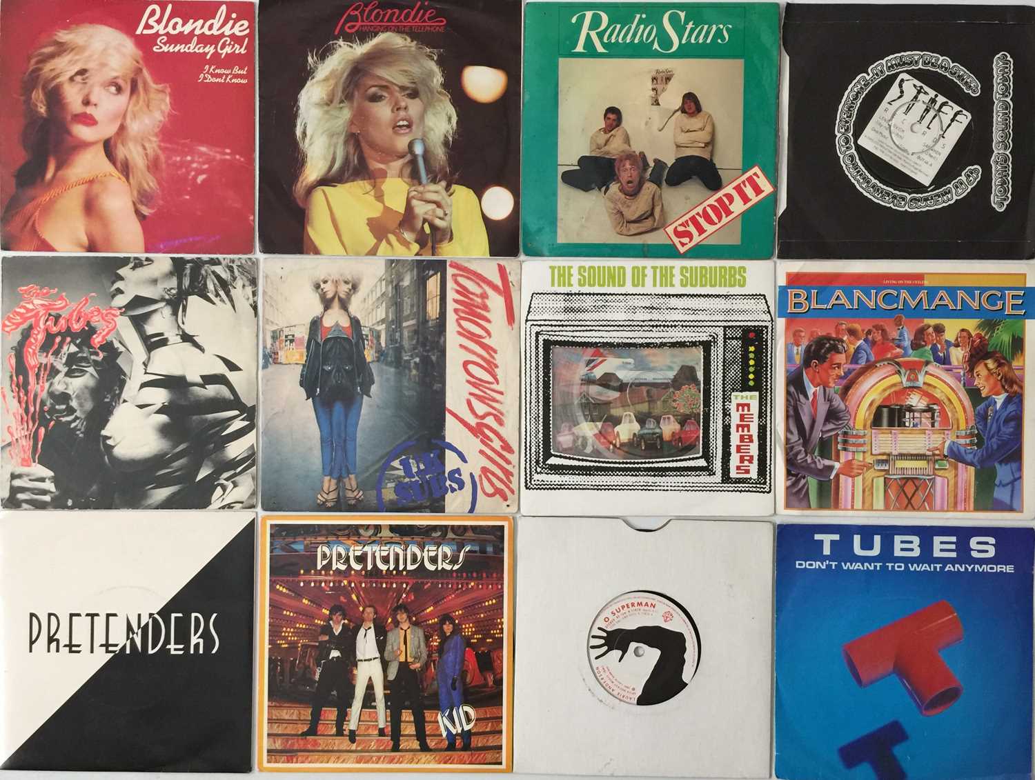 Lot 619 - PUNK & WAVE - 7"/ LP COLLECTION