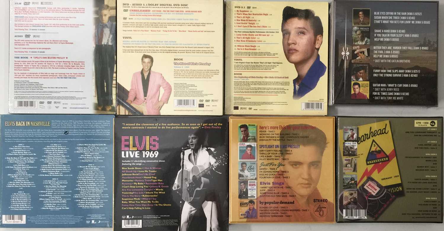 Lot 668 - ELVIS PRESLEY - CD / DVD / 7" BOX SET