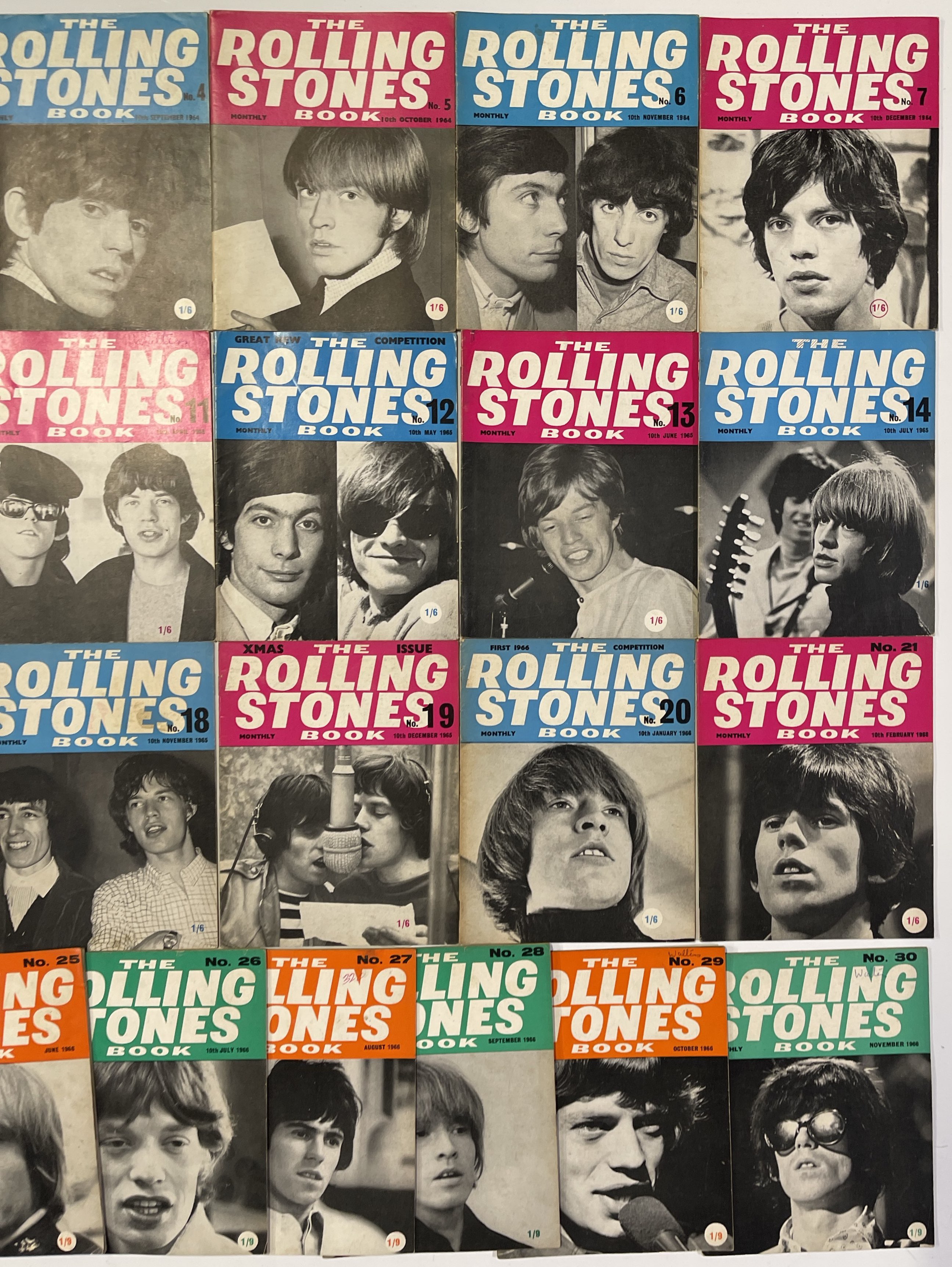Lot 310 - THE ROLLING STONES - FULL SET OF ORIGINAL