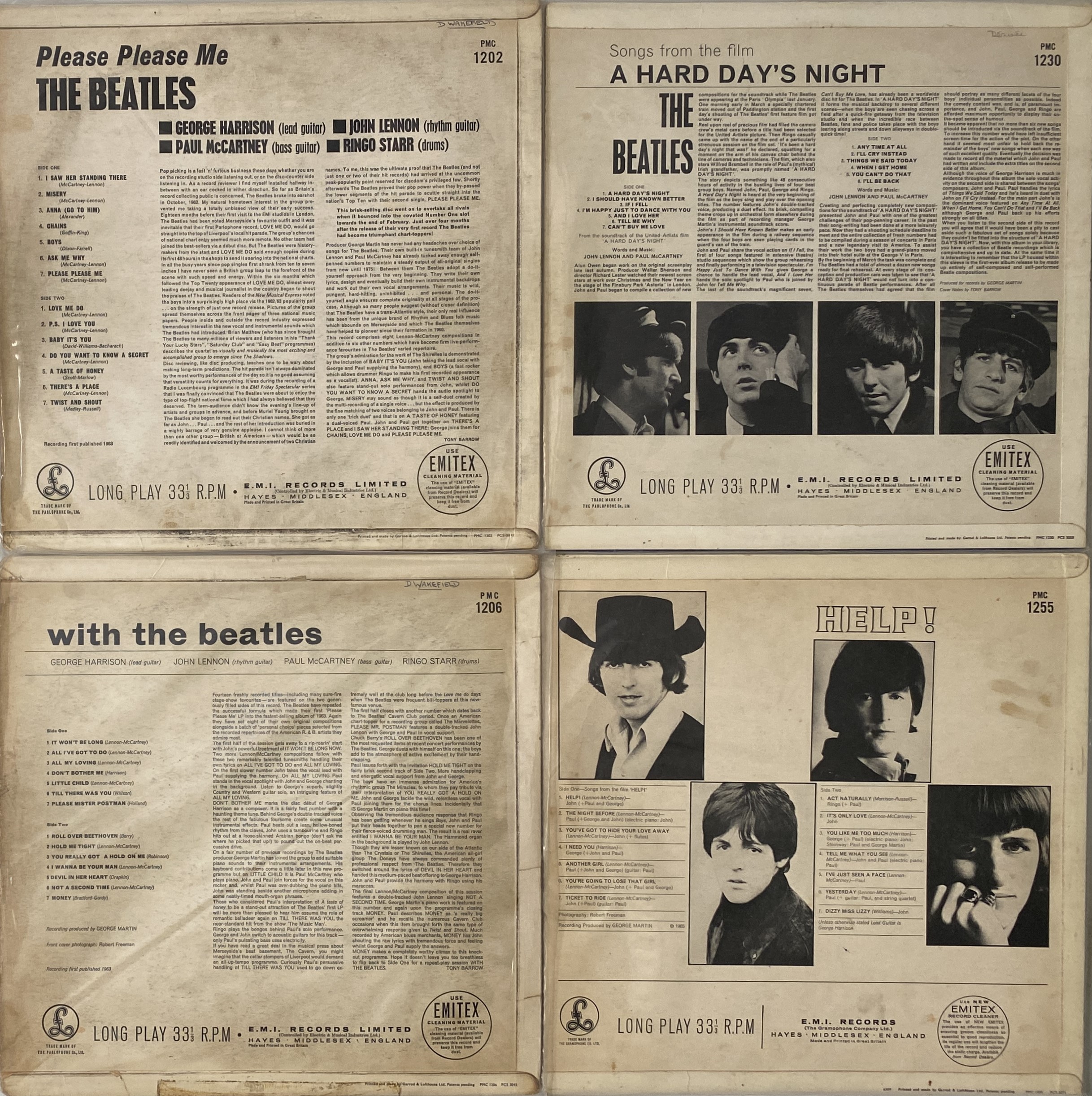 Lot 684 - THE BEATLES - LP PACK