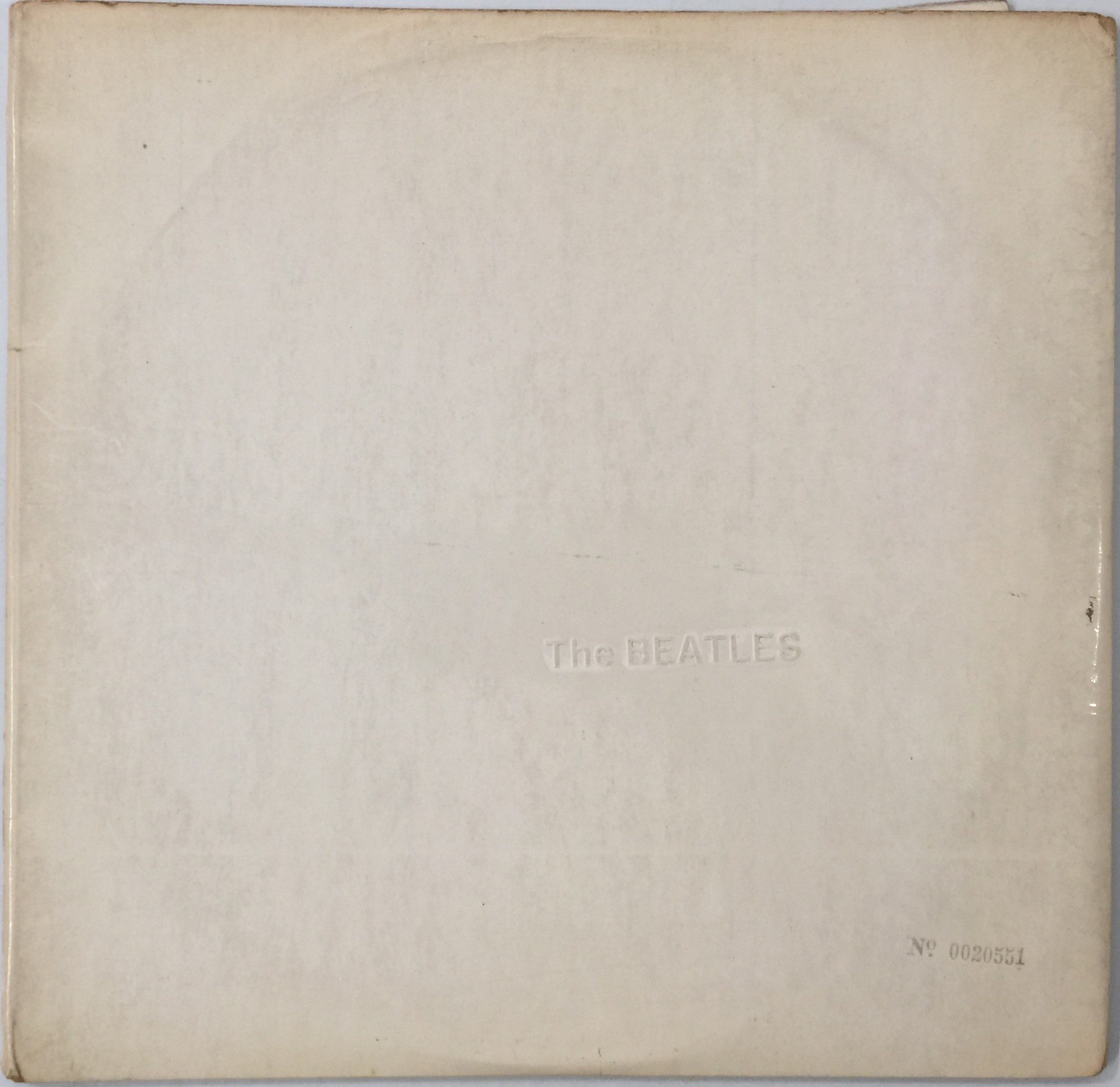 Lot 685 - THE BEATLES - THE WHITE ALBUM LP (PMC 7068