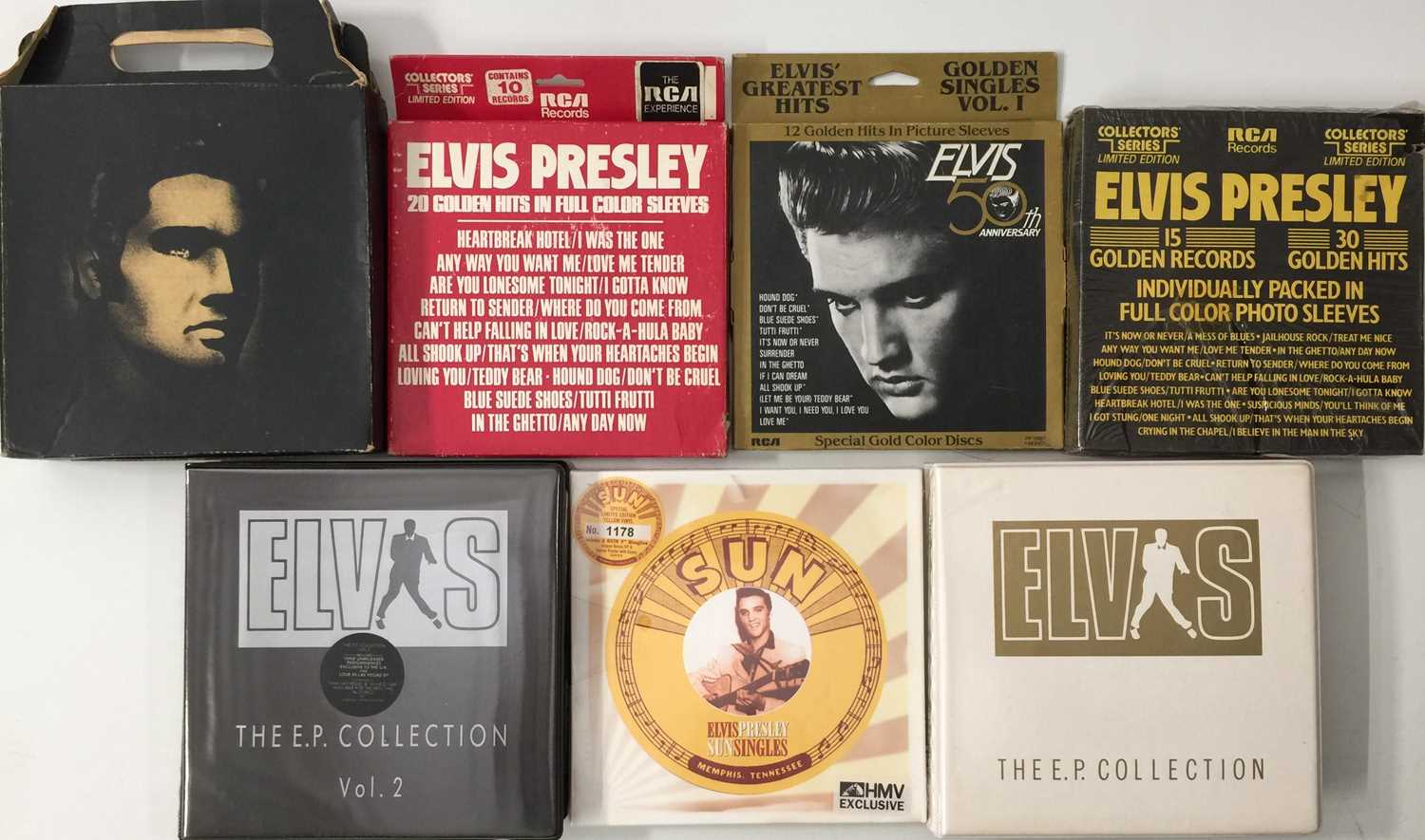 Lot 658 - ELVIS PRESLEY - 7"/ 7" BOX SETS COLLECTION