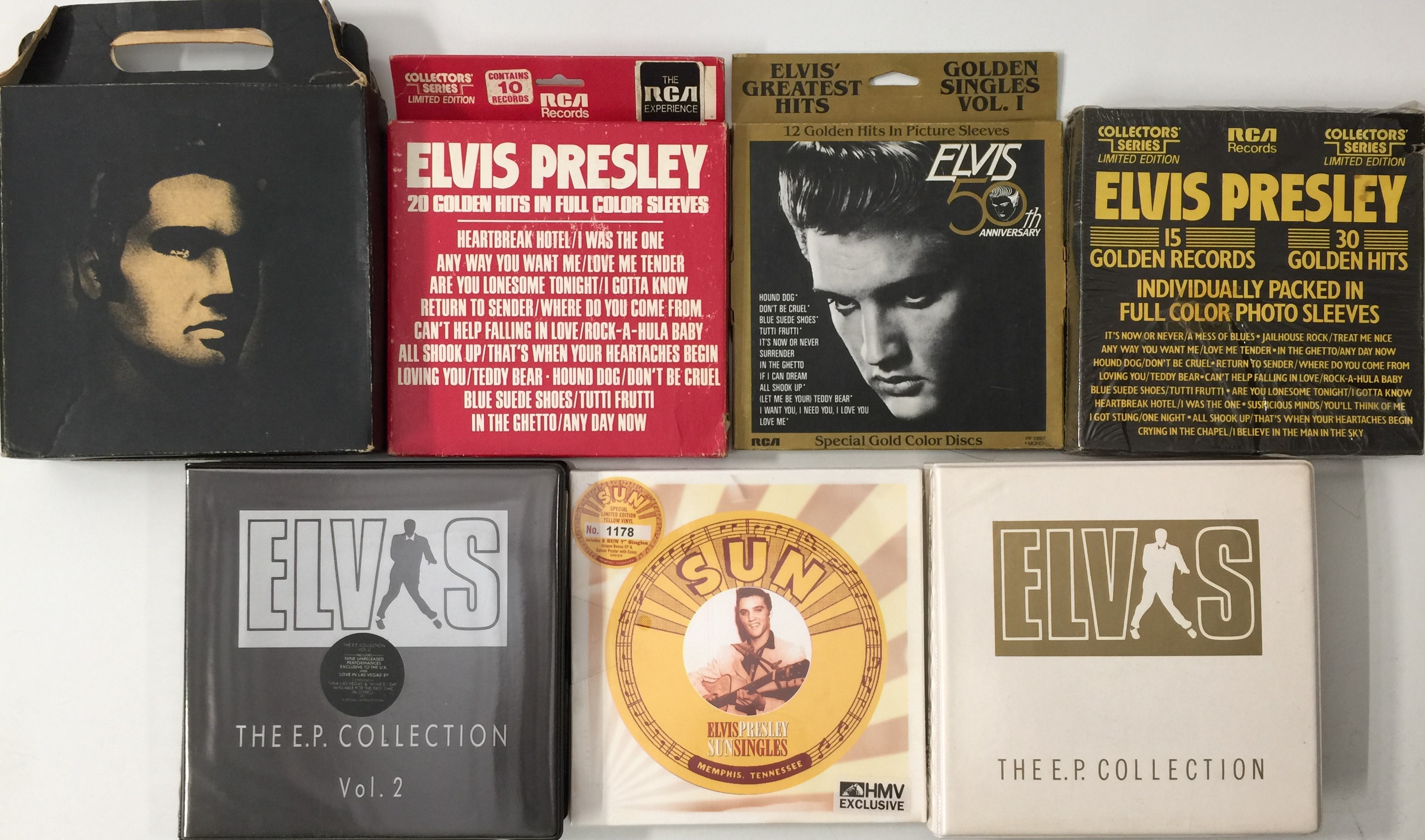 Lot 658 - ELVIS PRESLEY - 7"/ 7" BOX SETS COLLECTION