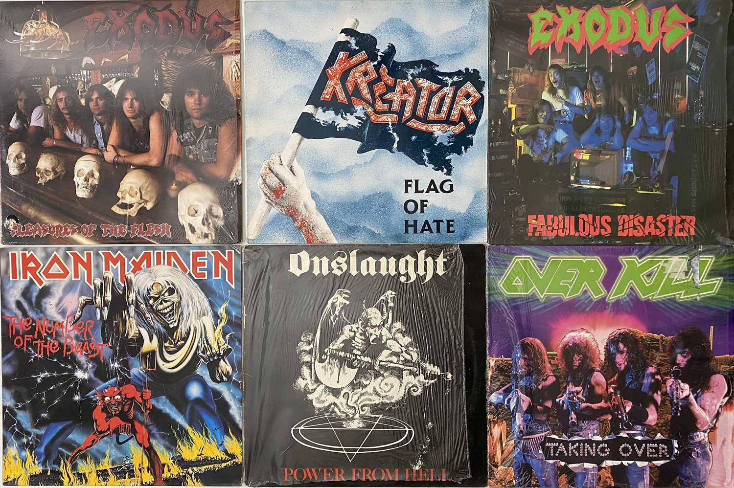 Lot 703 - METAL - LP PACK (INCLUDES RARITIES)