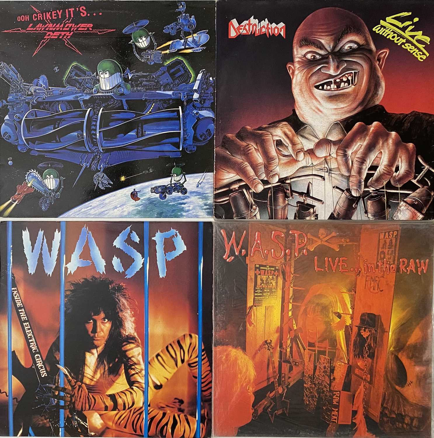 Lot 703 - METAL - LP PACK (INCLUDES RARITIES)