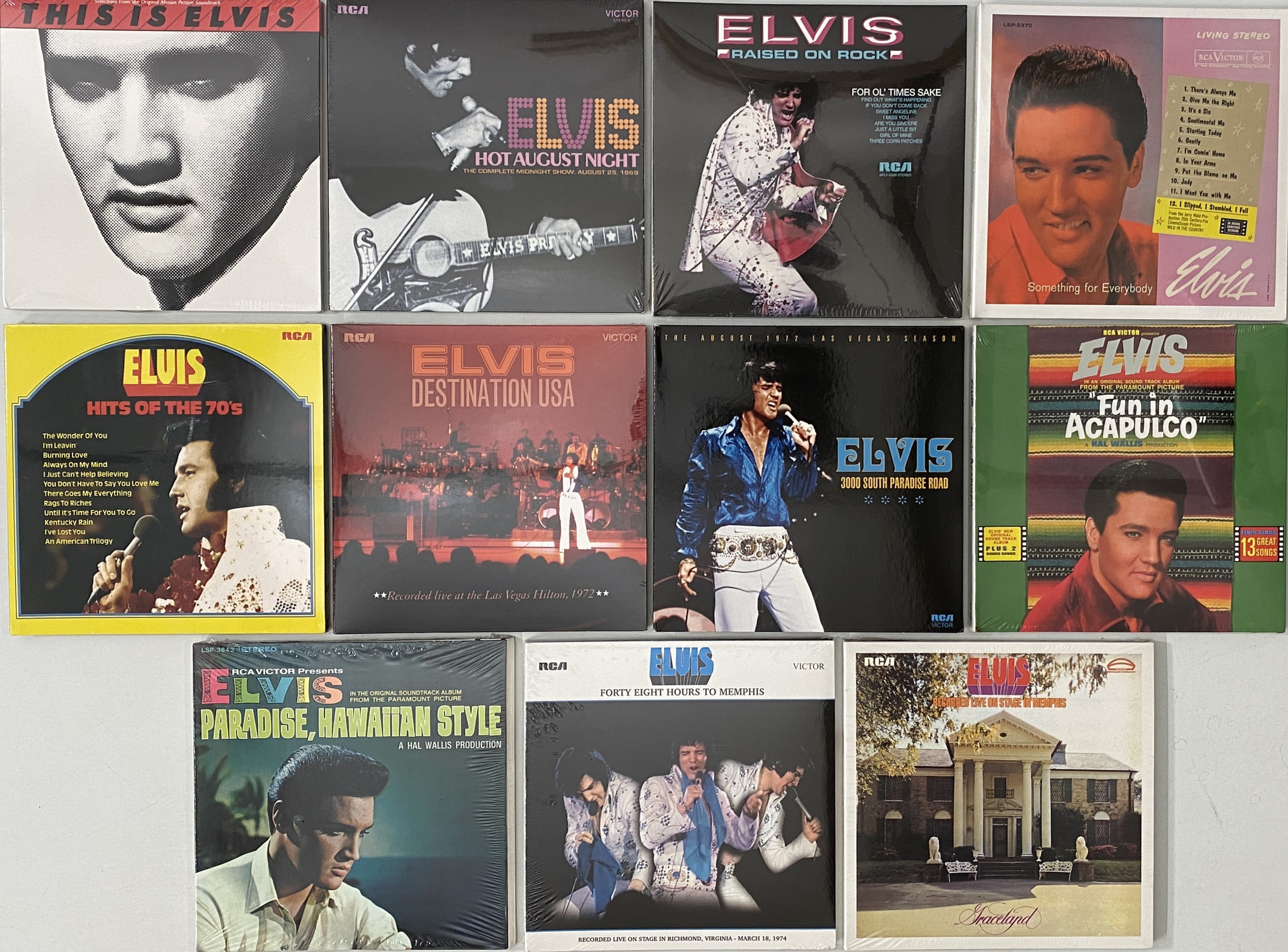 Lot 659 - ELVIS PRESLEY - LIMITED EDITION CD SETS (NEW