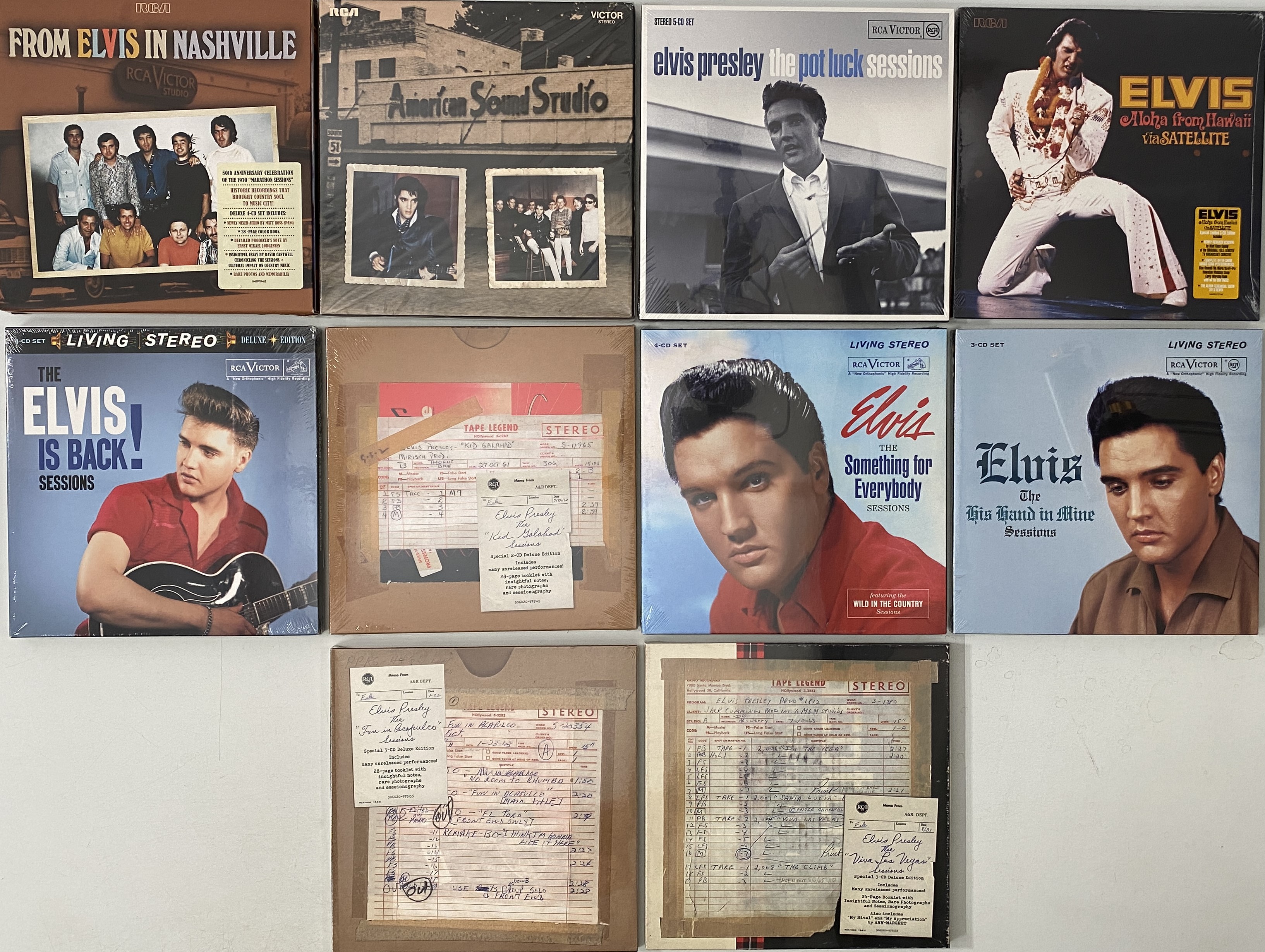 Lot 661 - ELVIS PRESLEY - LIMITED EDITION CD SETS (NEW