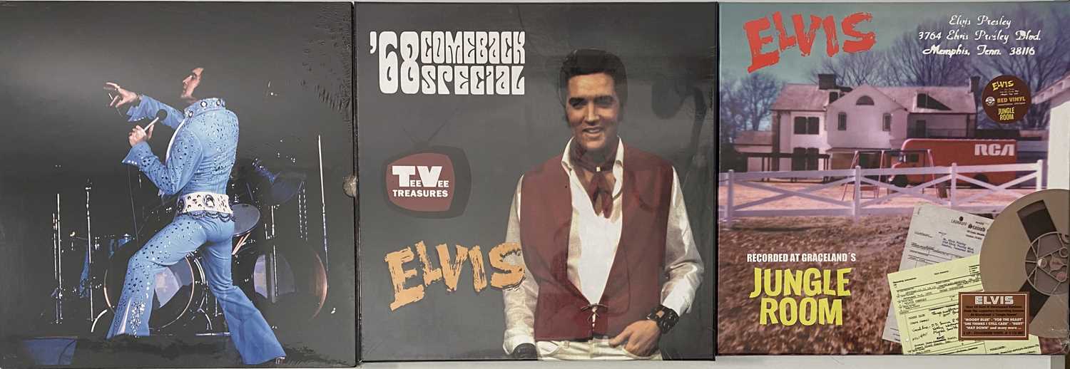 Lot 730 - ELVIS PRESLEY - LP/ CD BOX SETS (NEW