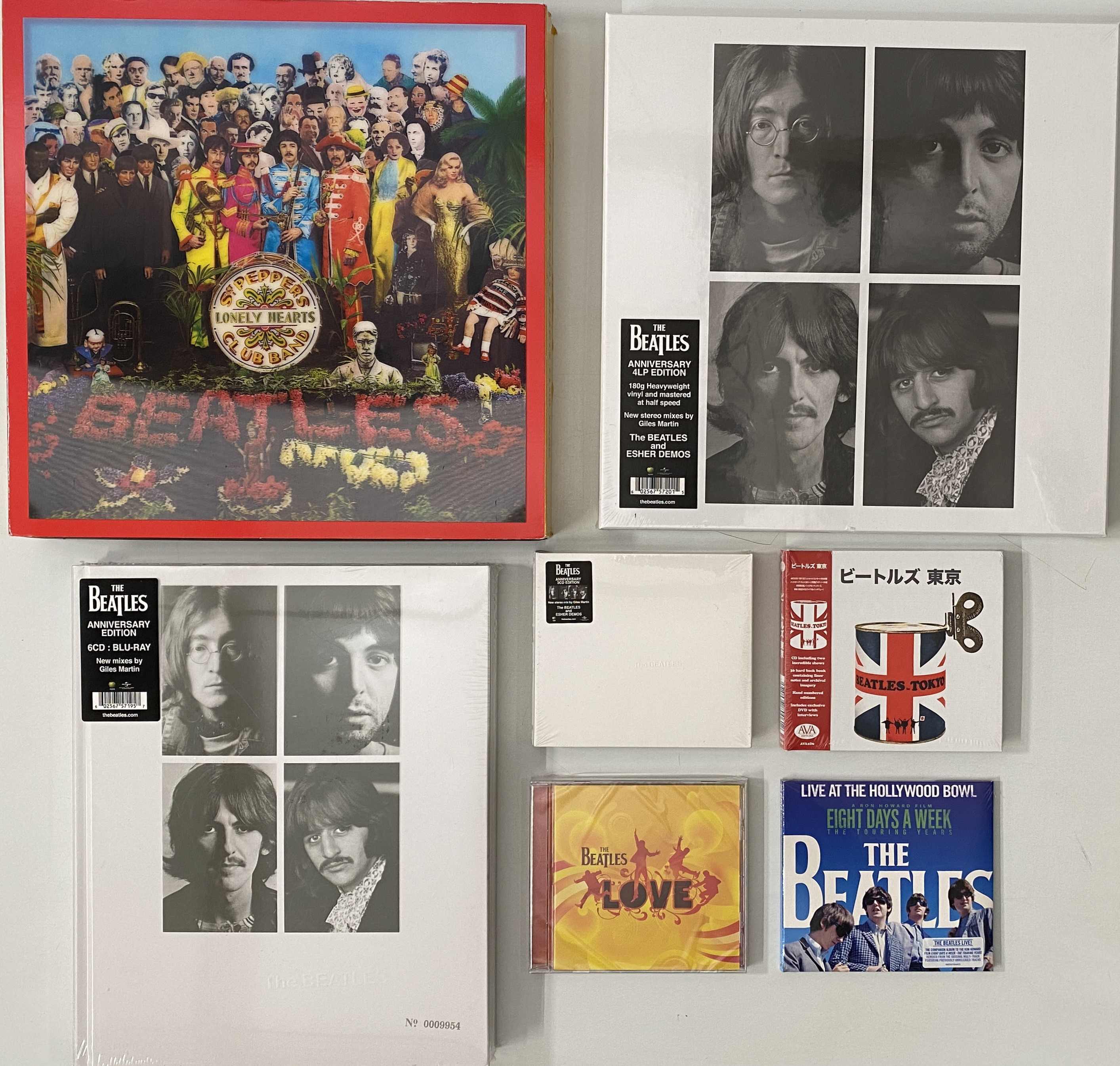 Lot 735 - THE BEATLES - CD/ BOX SETS/ LP - COLLECTION