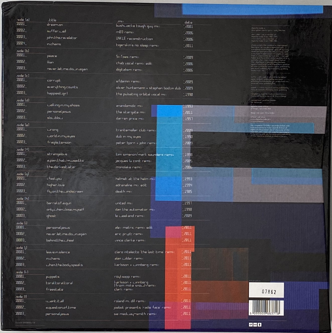 Lot 717 - DEPECHE MODE - REMIXES 2. 81-11 BOX SET