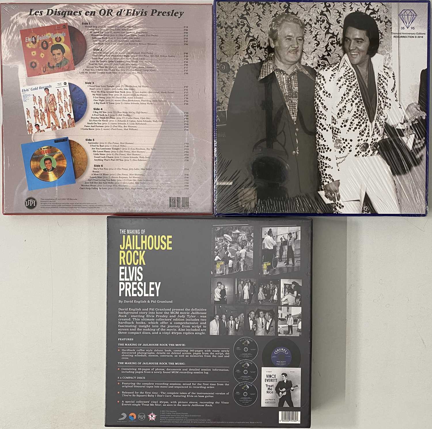 Lot 754 - ELVIS PRESLEY - LP/ CD BOX SETS (NEW