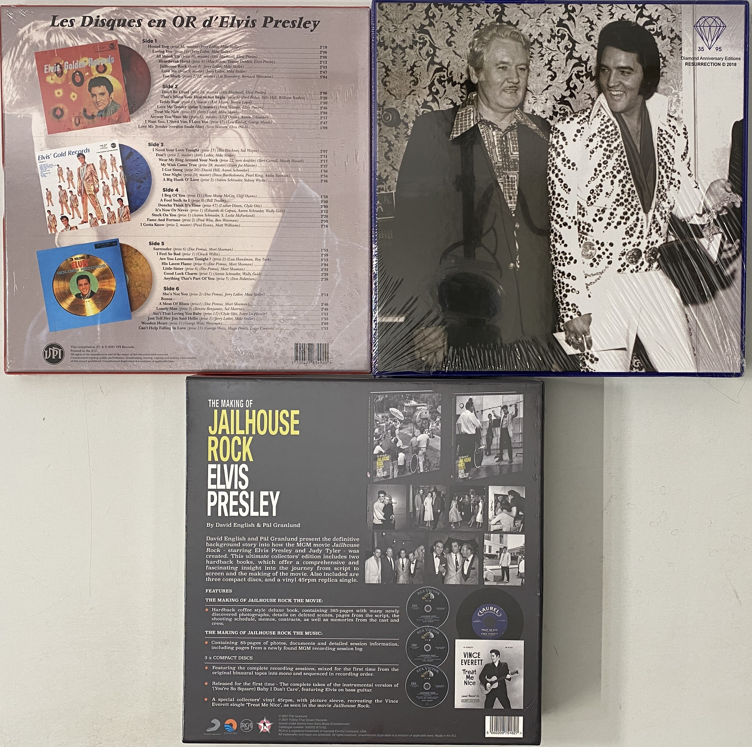 Lot 754 - ELVIS PRESLEY - LP/ CD BOX SETS (NEW