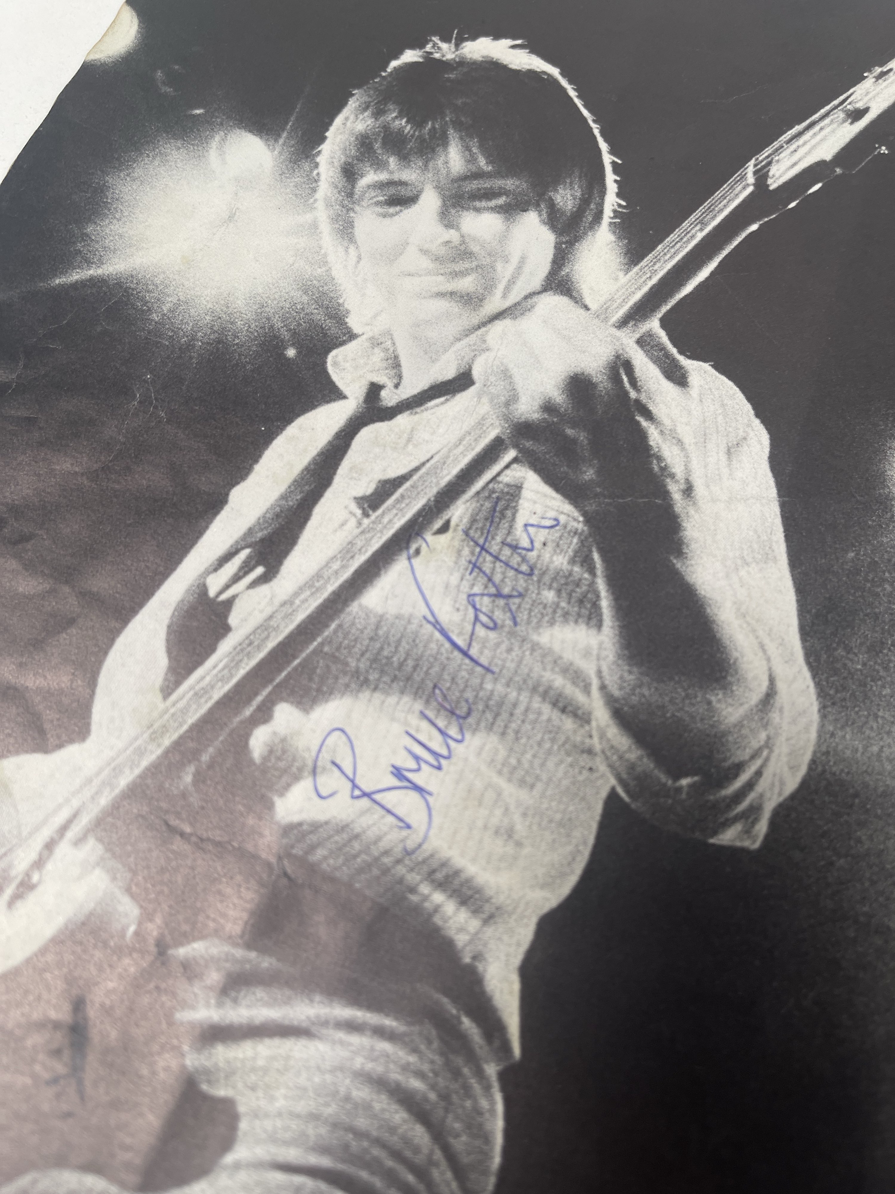 Lot 424 - THE JAM - A MULTI SIGNED 1979 SPRING TOUR
