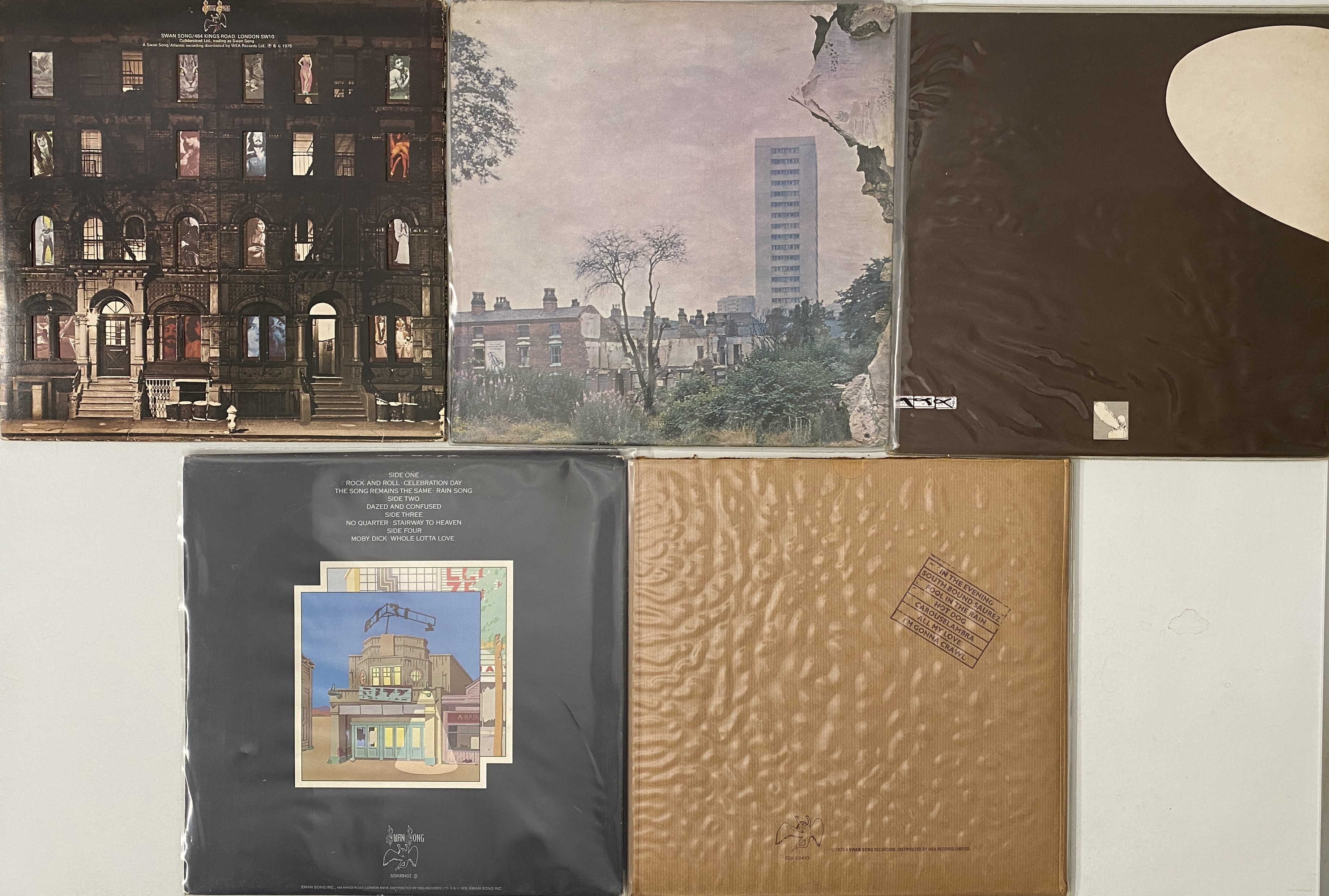 Lot 814 - LED ZEPPELIN - LP PACK