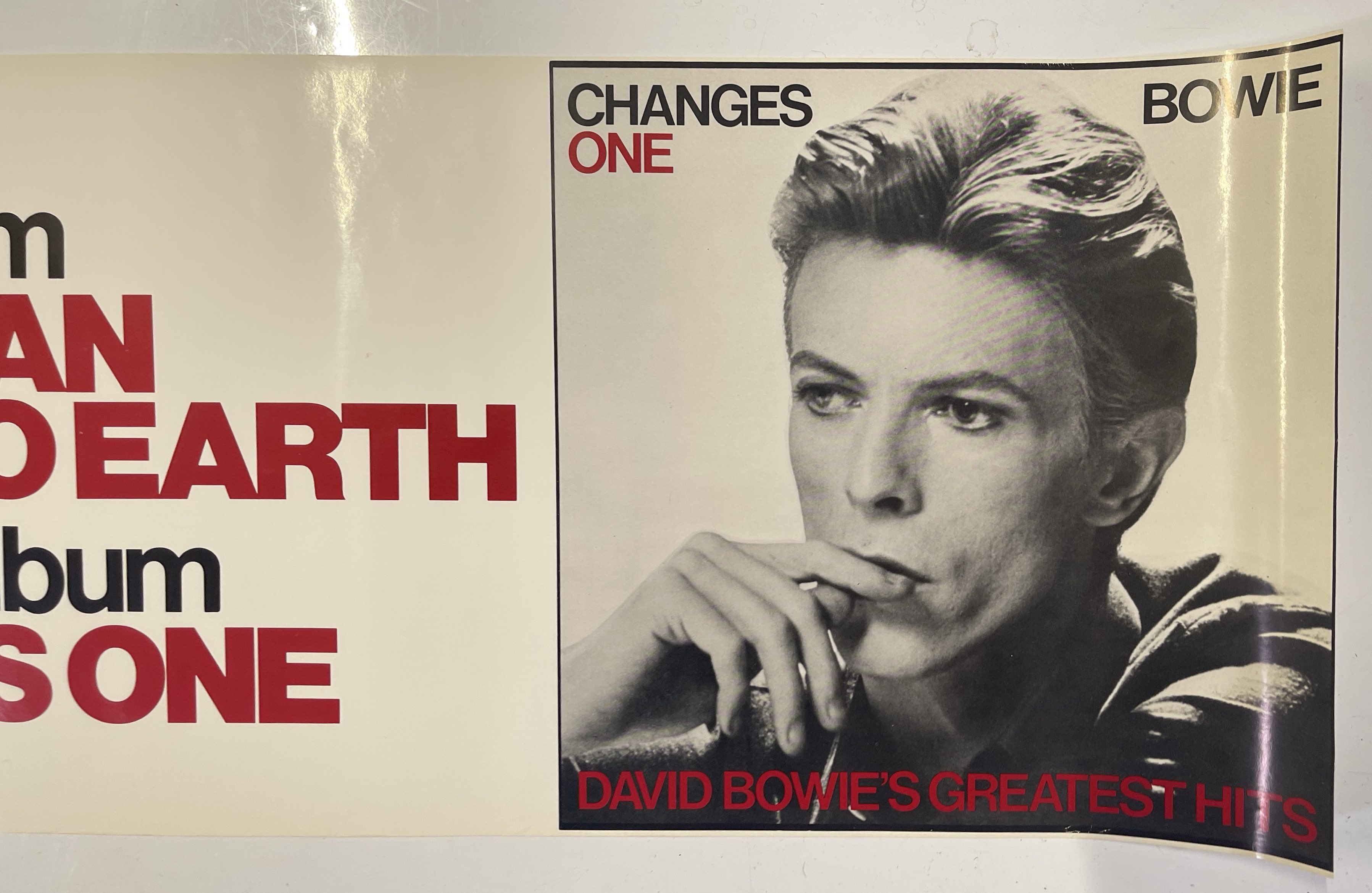 Lot 357 - DAVID BOWIE - CHANGES ONE/THE MAN WHO FELL
