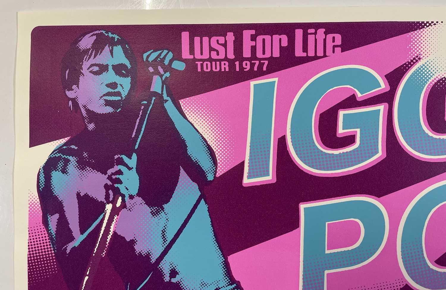 Lot 175 - IGGY POP - LIMITED EDITION ARTIST SIGNED