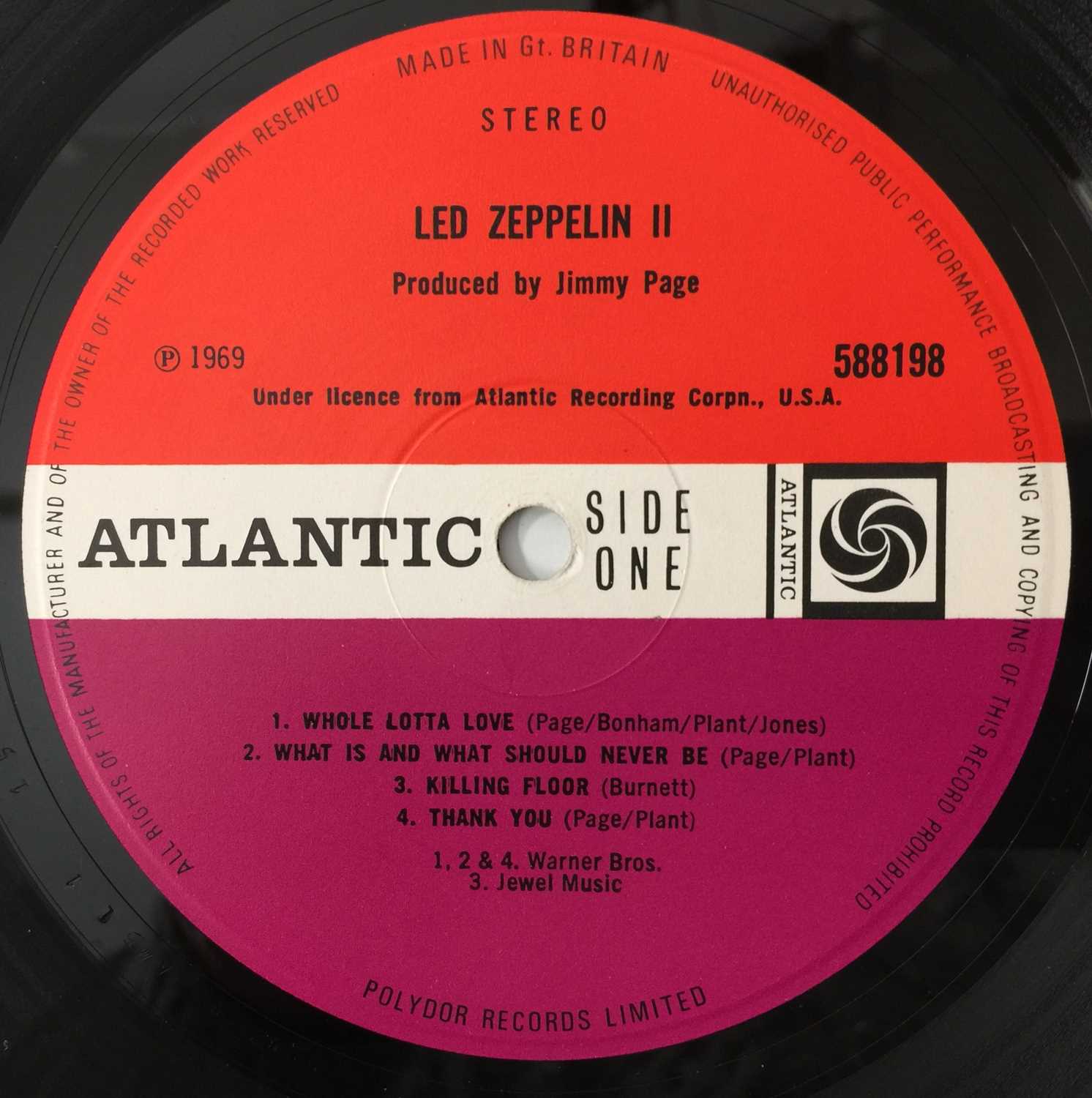 Lot 831 - LED ZEPPELIN - LP PACK