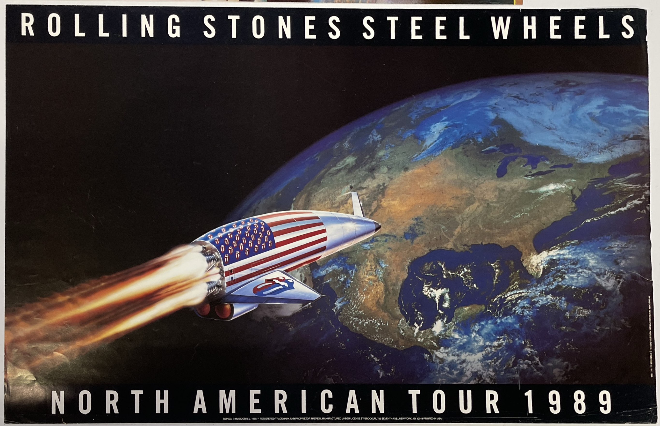 Lot 311 - THE ROLLING STONES - 1989 STEEL WHEELS