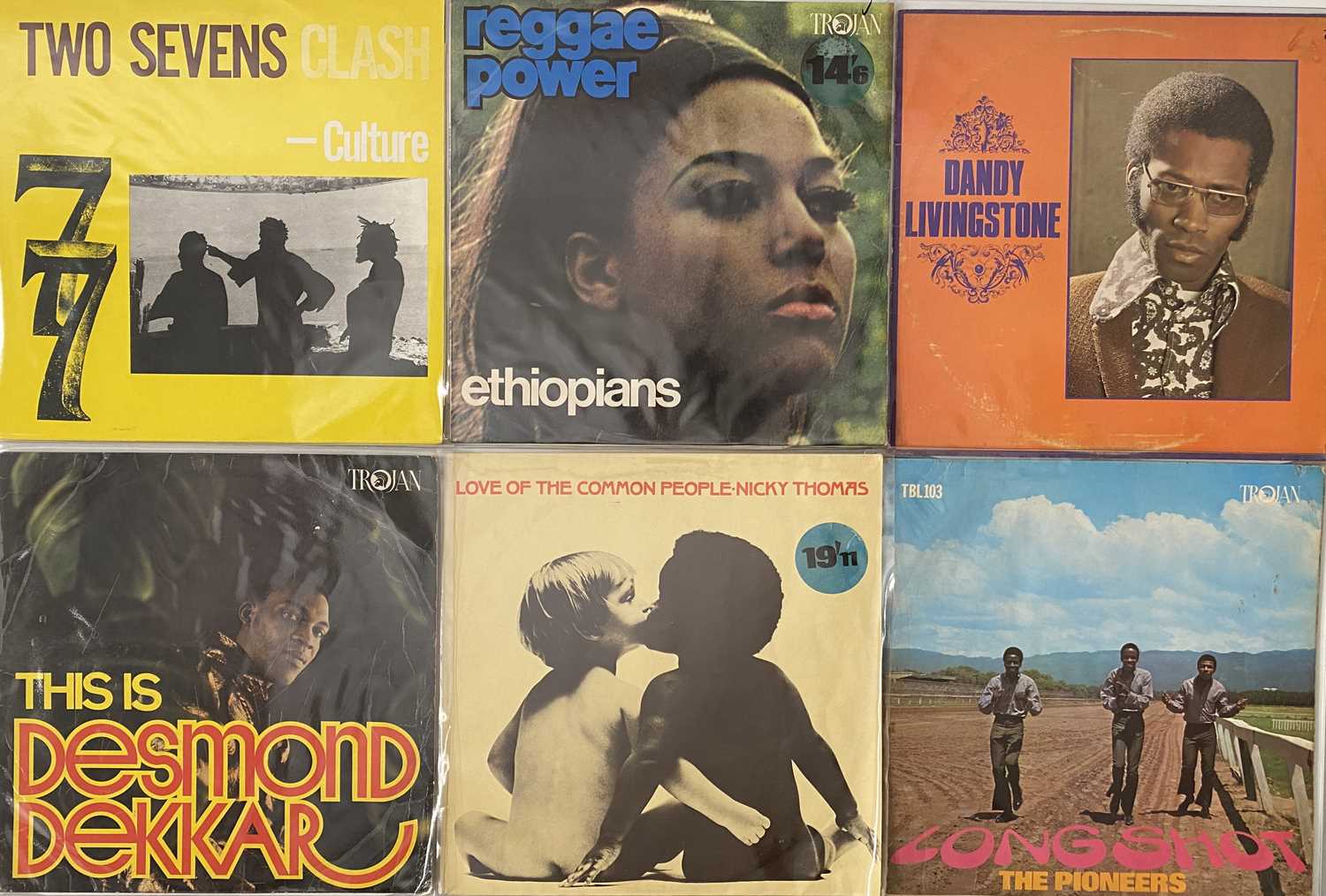 Lot 842 - REGGAE - LP / 12" COLLECTION