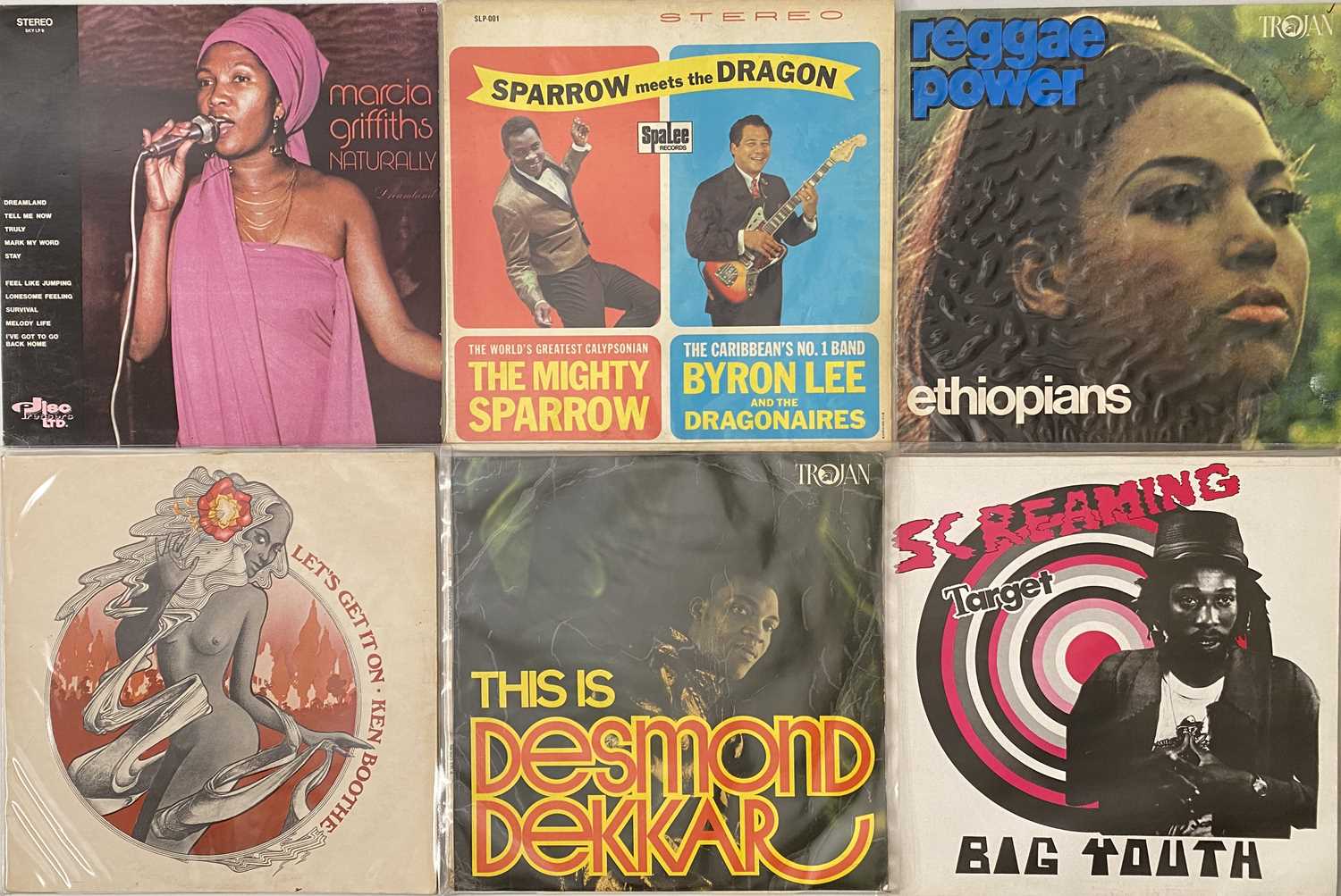 Lot 843 - REGGAE - LP / 12" COLLECTION